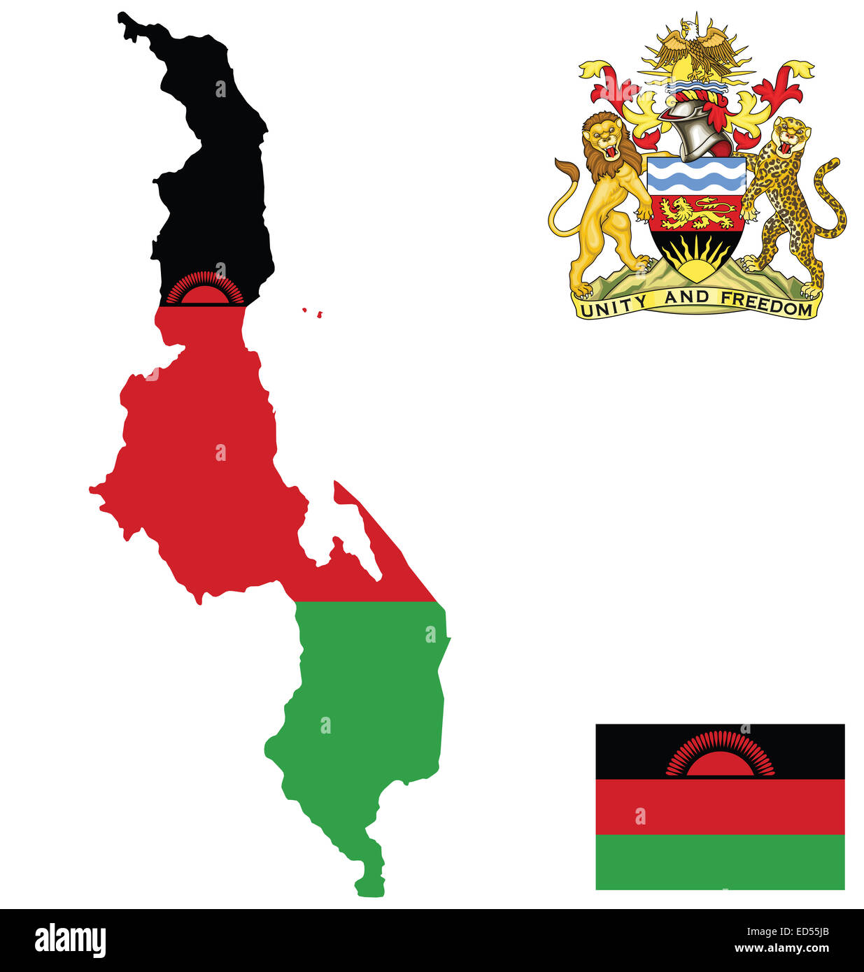 Coat of arms of malawi hi-res stock photography and images - Alamy