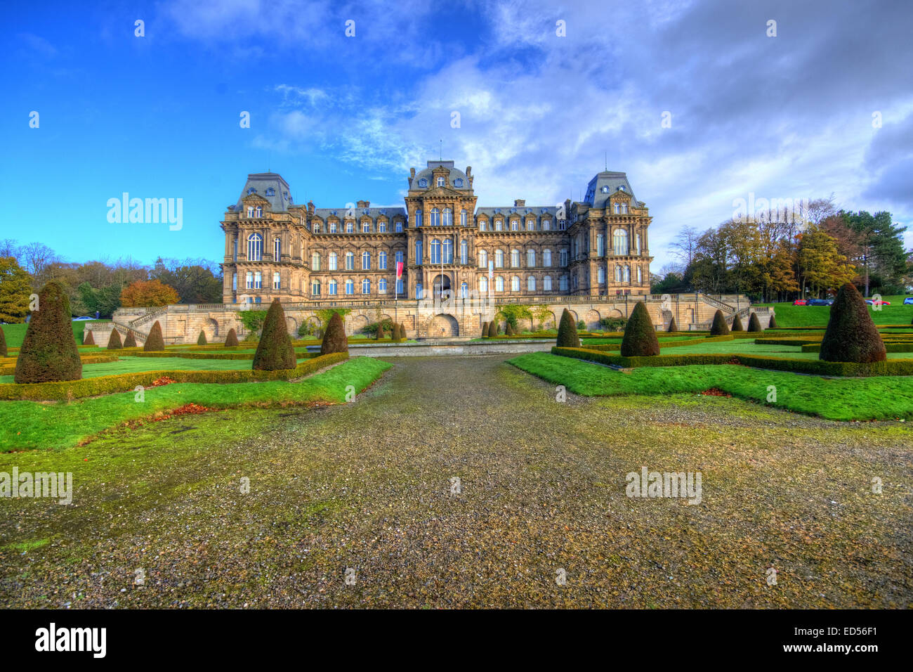Bowes Museum in Barnard Castle, County Durham Stock Photo - Alamy