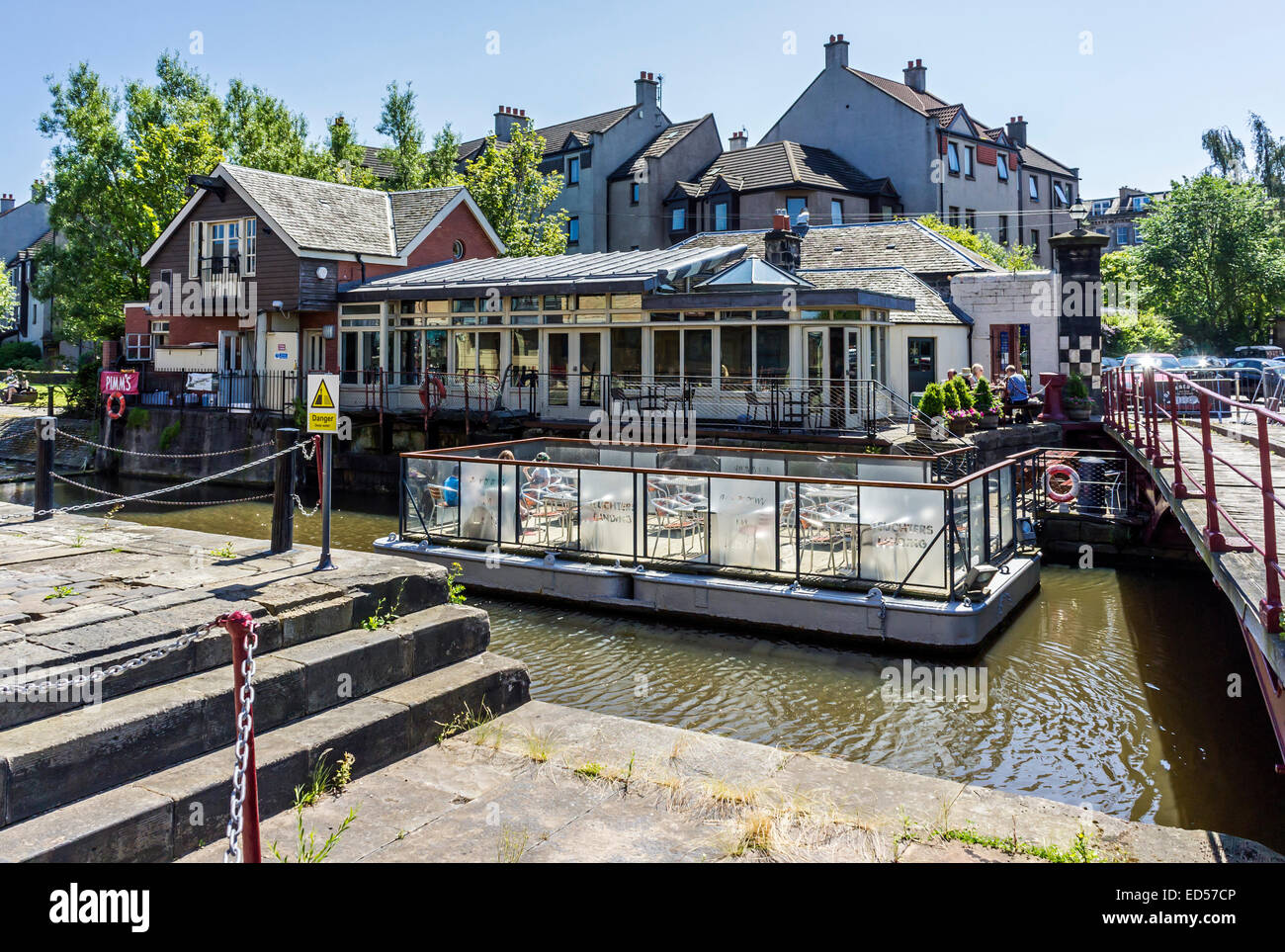 A Room in Leith Teuchter's Landing in Queen's Dock Leith harbour ...