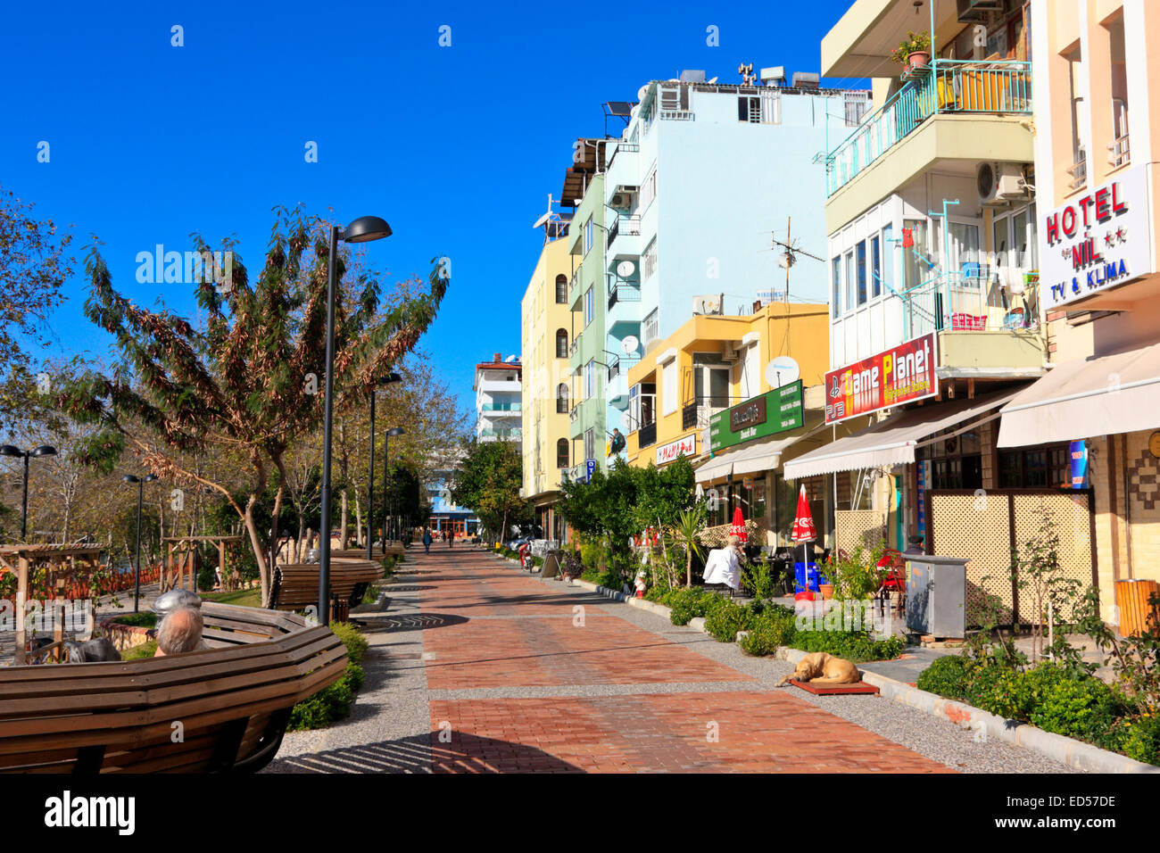 River Promenade in Manavgat, Turkey Stock Photo - Alamy