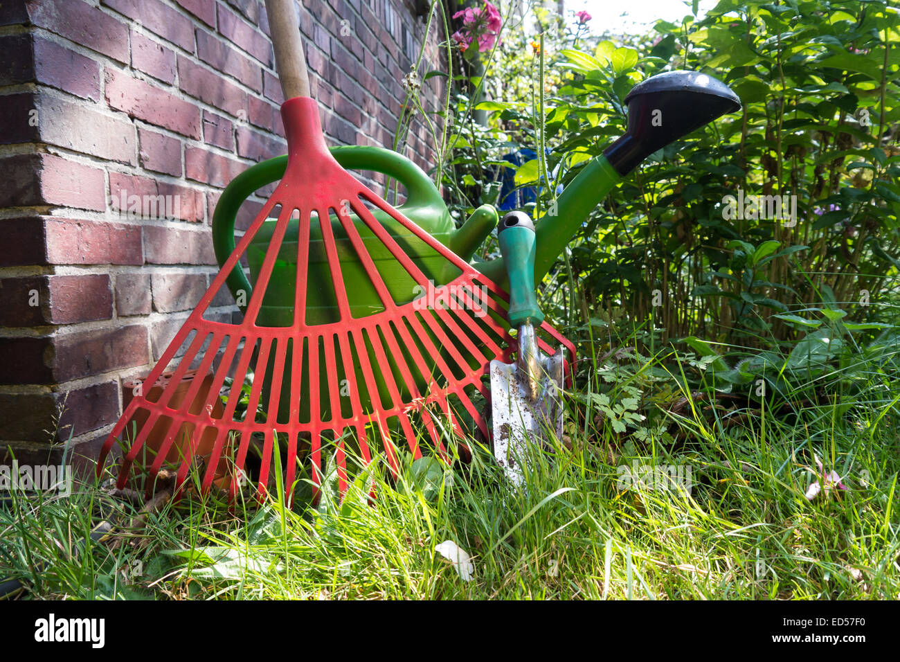 Rake can hi-res stock photography and images - Alamy