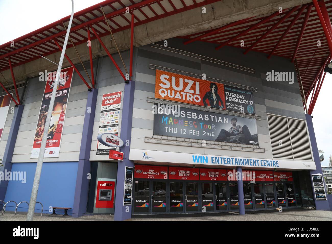 WIN Entertainment Centre in Wollongong Stock Photo - Alamy