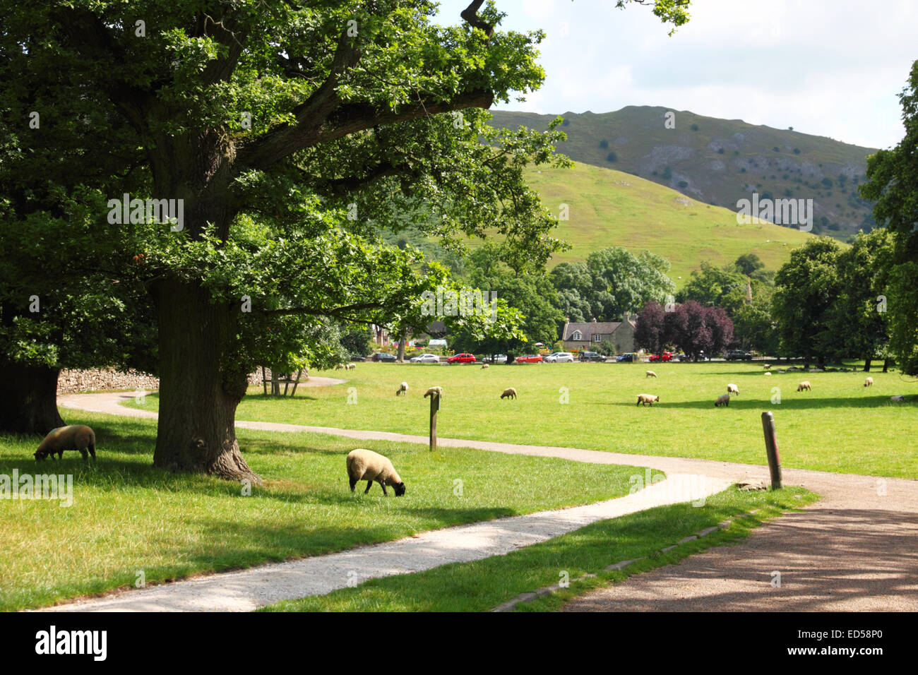 Ilam village staffordshire peak district hi-res stock photography and ...