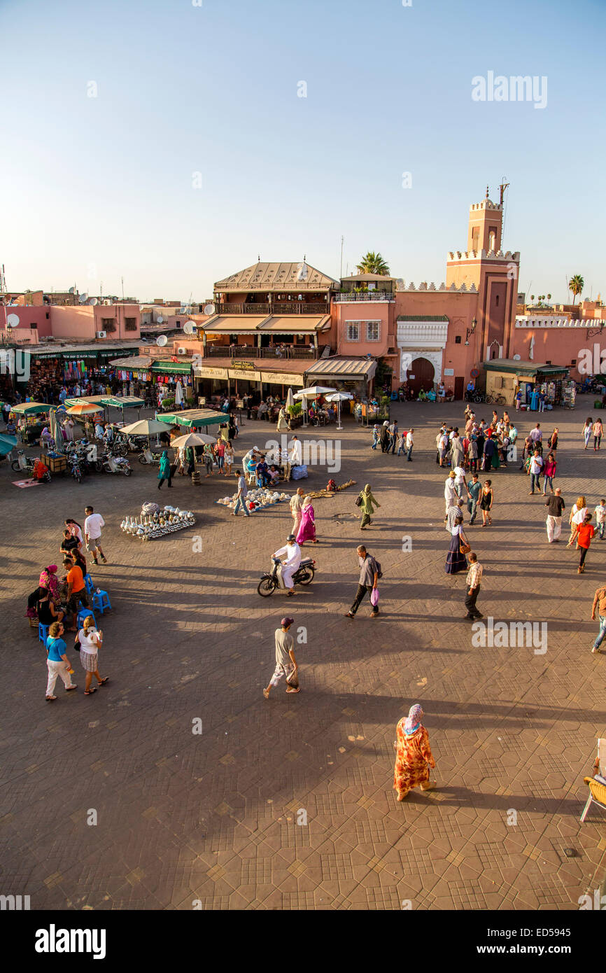Jeema el Fna in Marrakesh, Morocco Stock Photo - Alamy