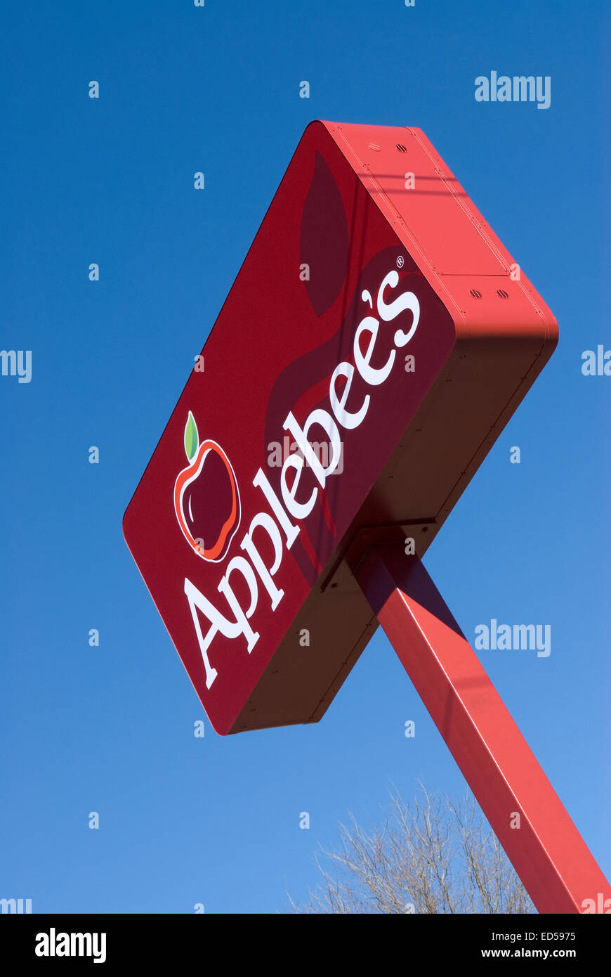 Applebee's sign USA Stock Photo - Alamy
