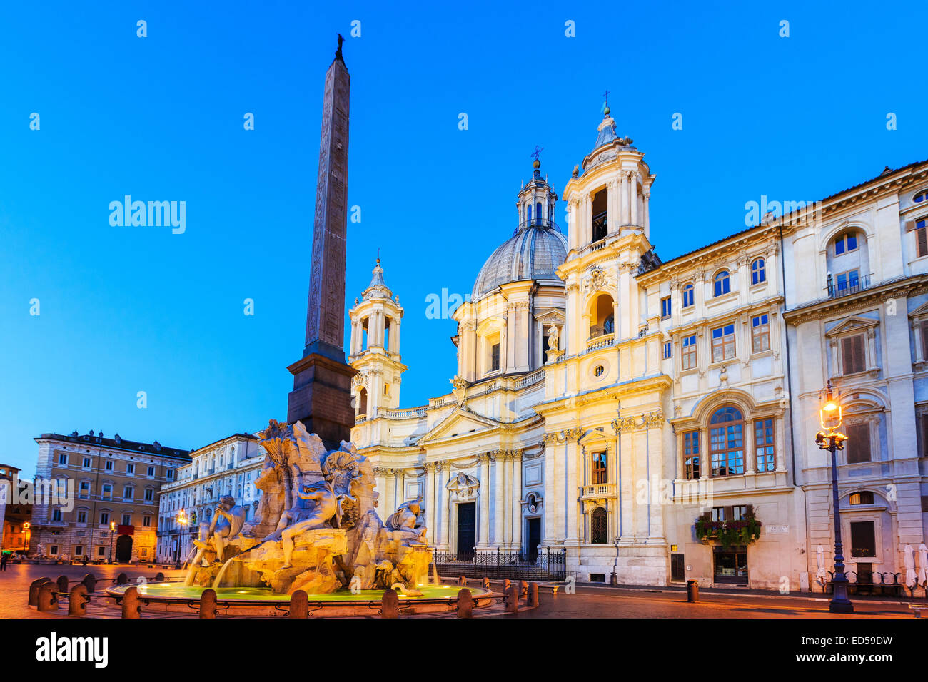 Piazza Navona, Rome, Italy Stock Photo - Alamy