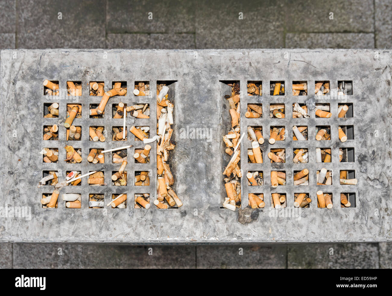 Outdoor Cigarette Receptacle