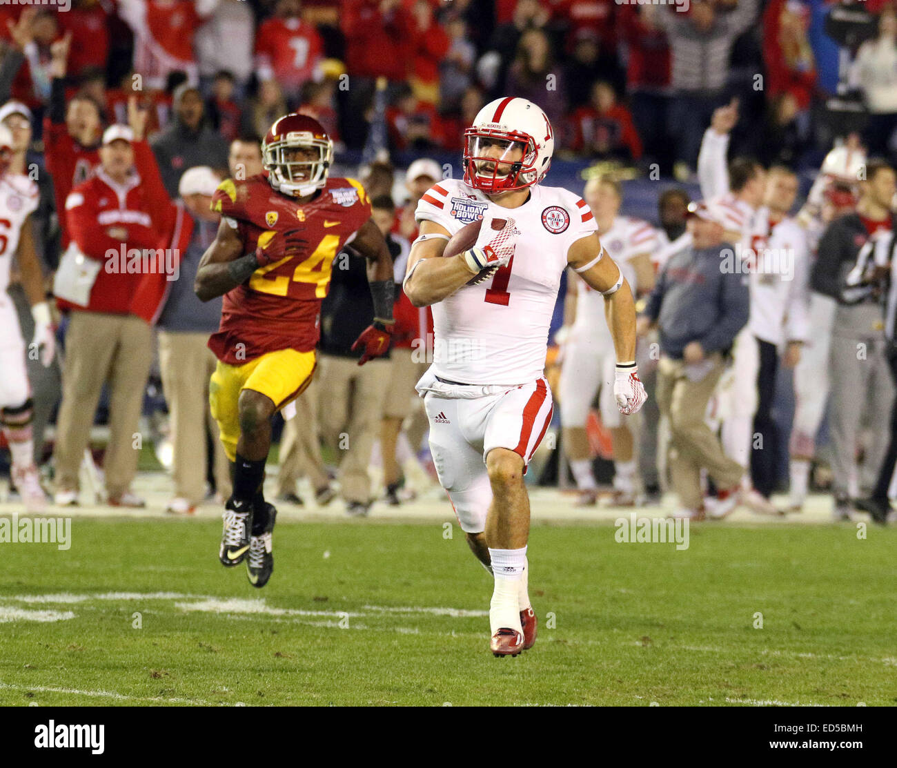 December 27, 2014 Nebraska Cornhuskers wide receiver Jordan Westerkamp ...