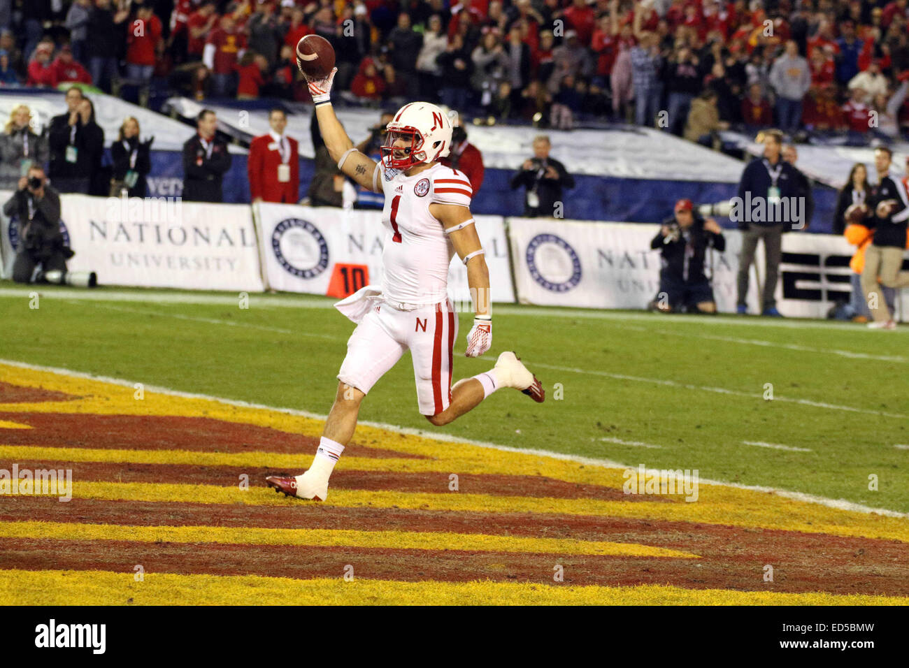 December 27, 2014 Nebraska Cornhuskers wide receiver Jordan Westerkamp ...