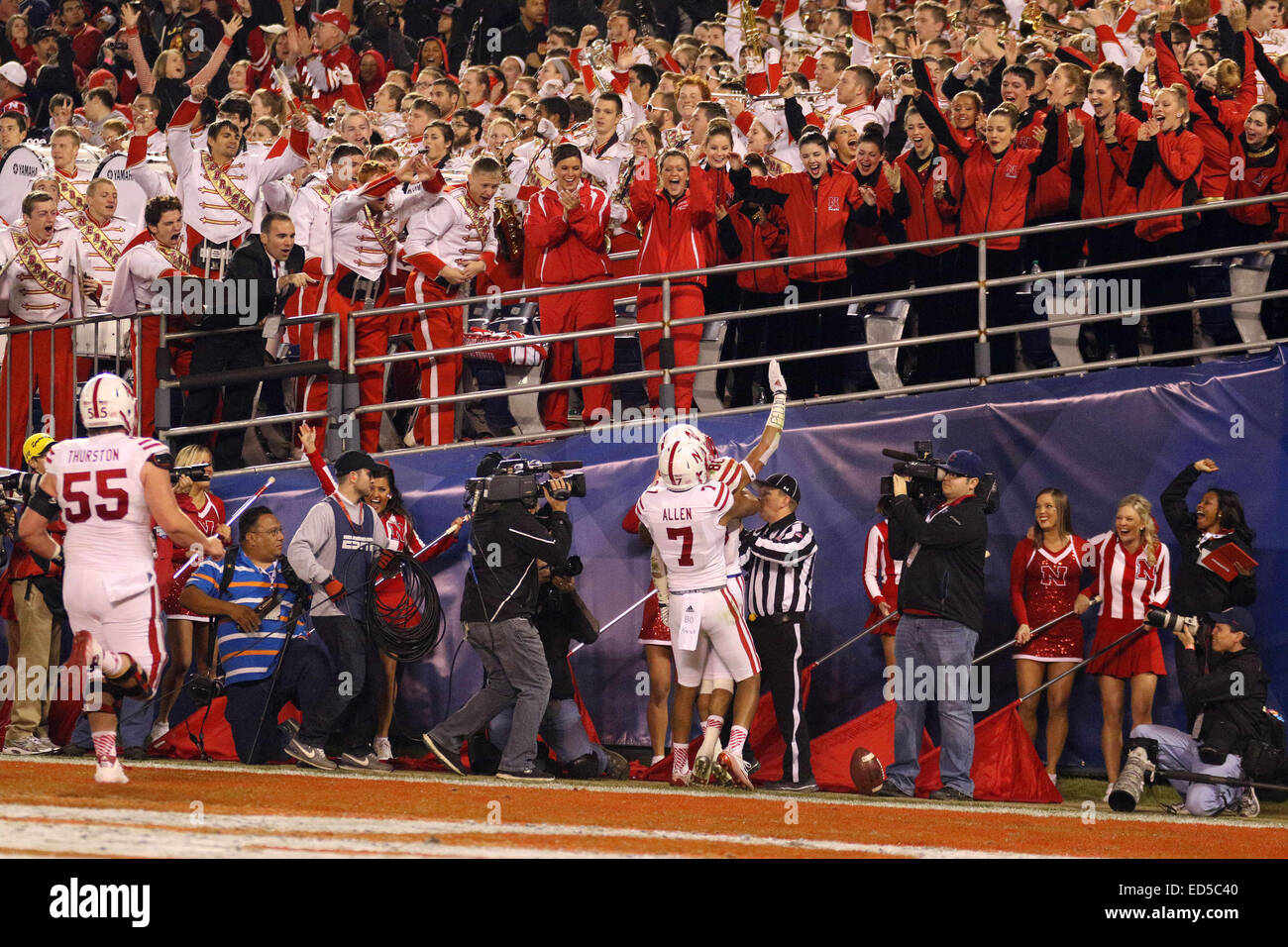 December 27, 2014 Nebraska Cornhuskers wide receiver Kenny Bell #80 ...