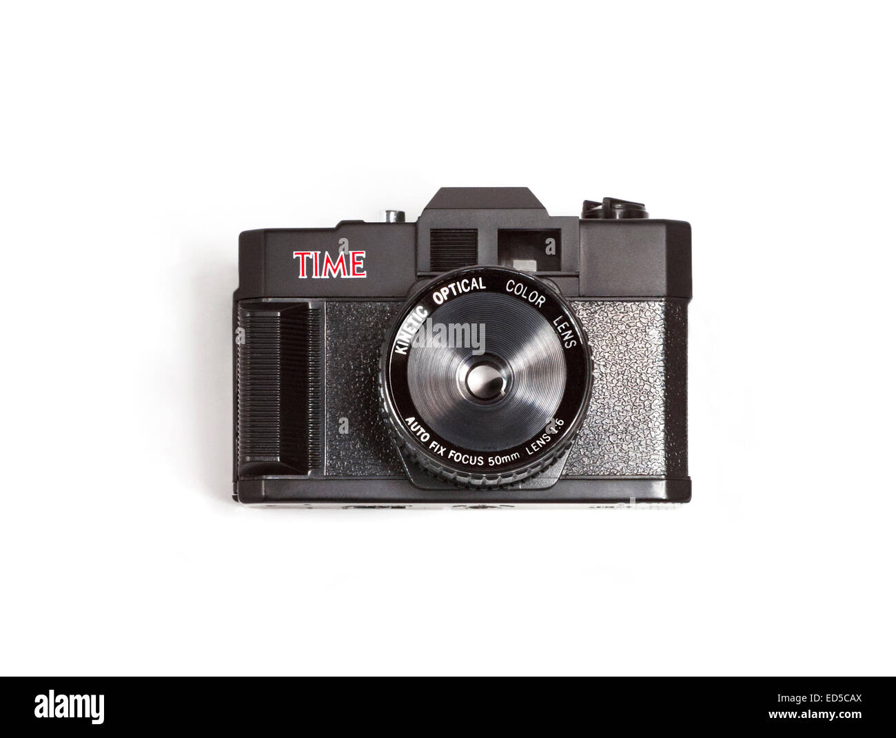 Time Magazine Plastic Gift Camera on White Background Stock Photo - Alamy