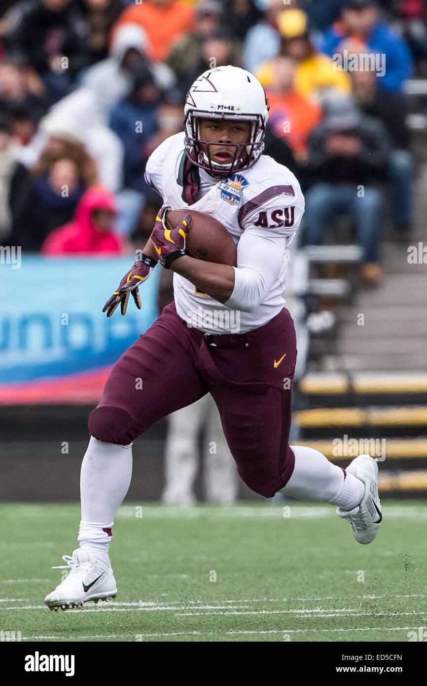 December 27, 2104: Arizona State Sun Devils running back Demario ...