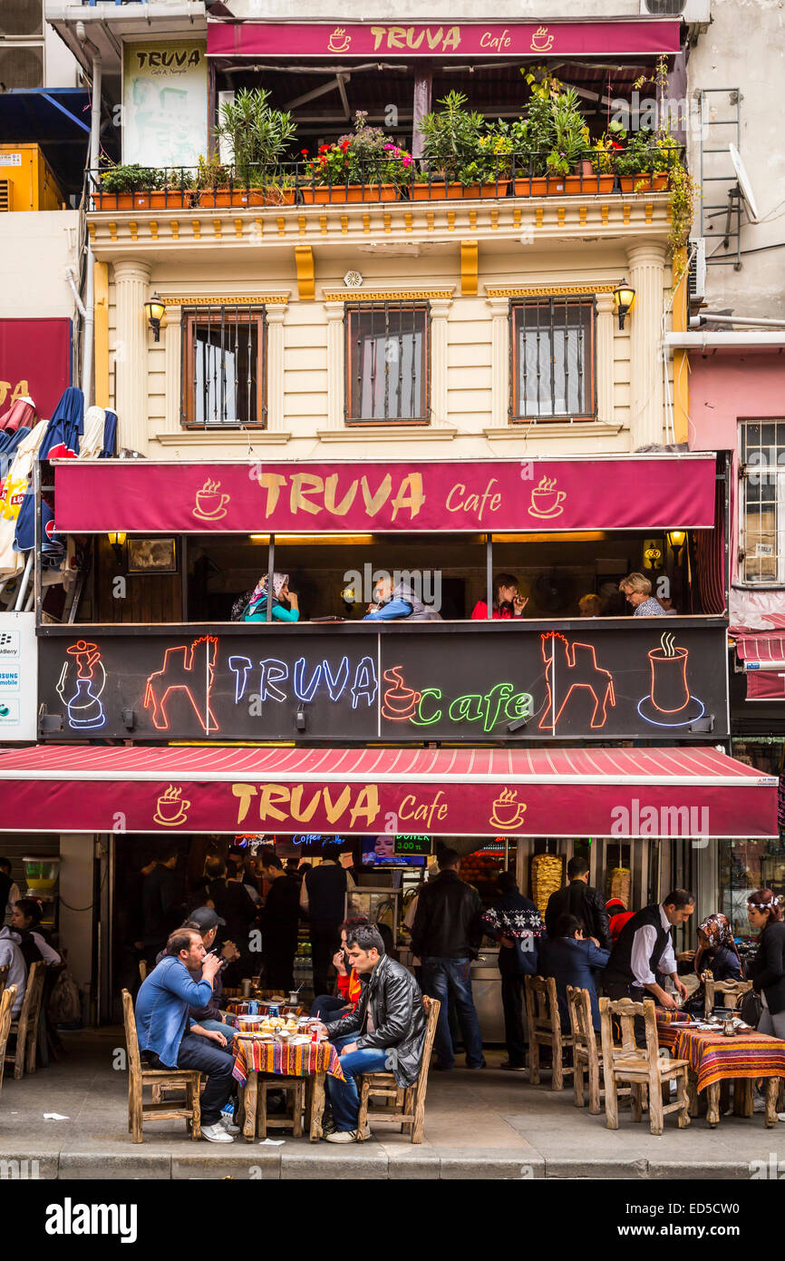 A restaurant in downtown Constanta, Romania, Europe Stock Photo - Alamy
