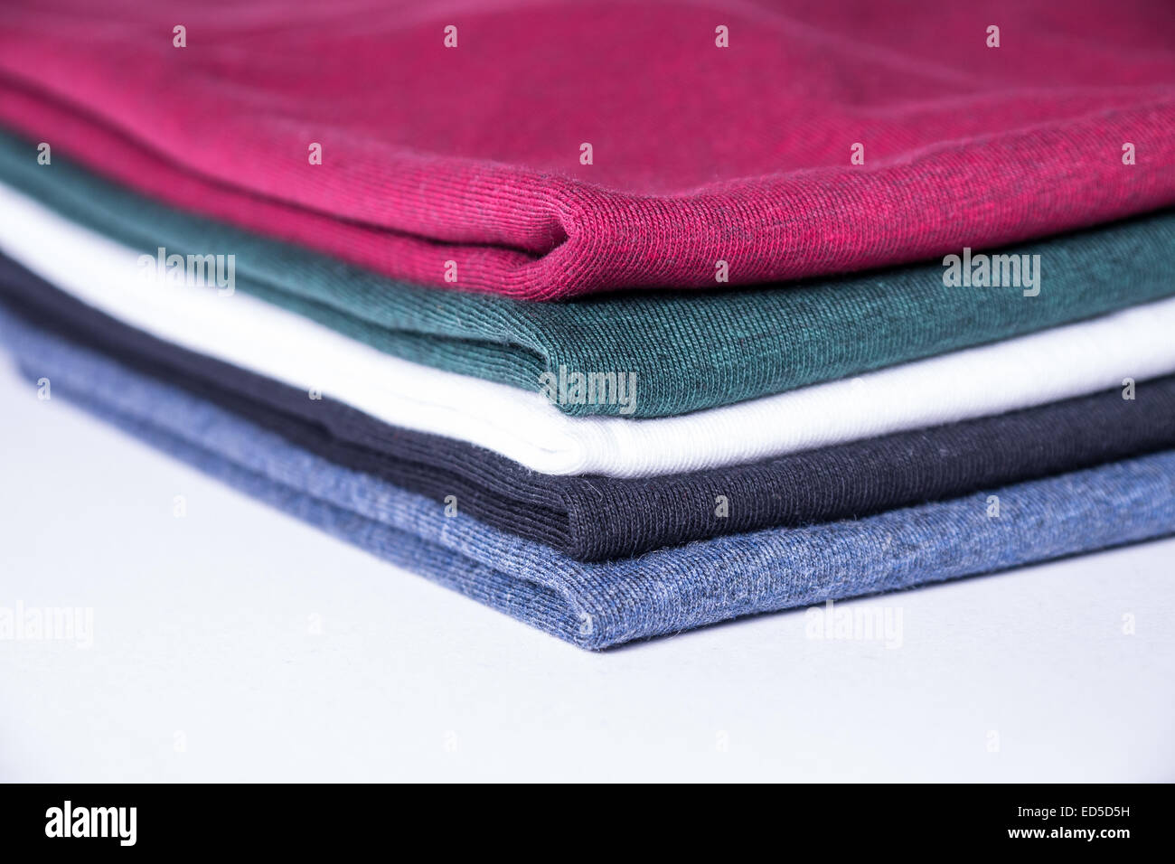 stacked material in different colors Stock Photo - Alamy