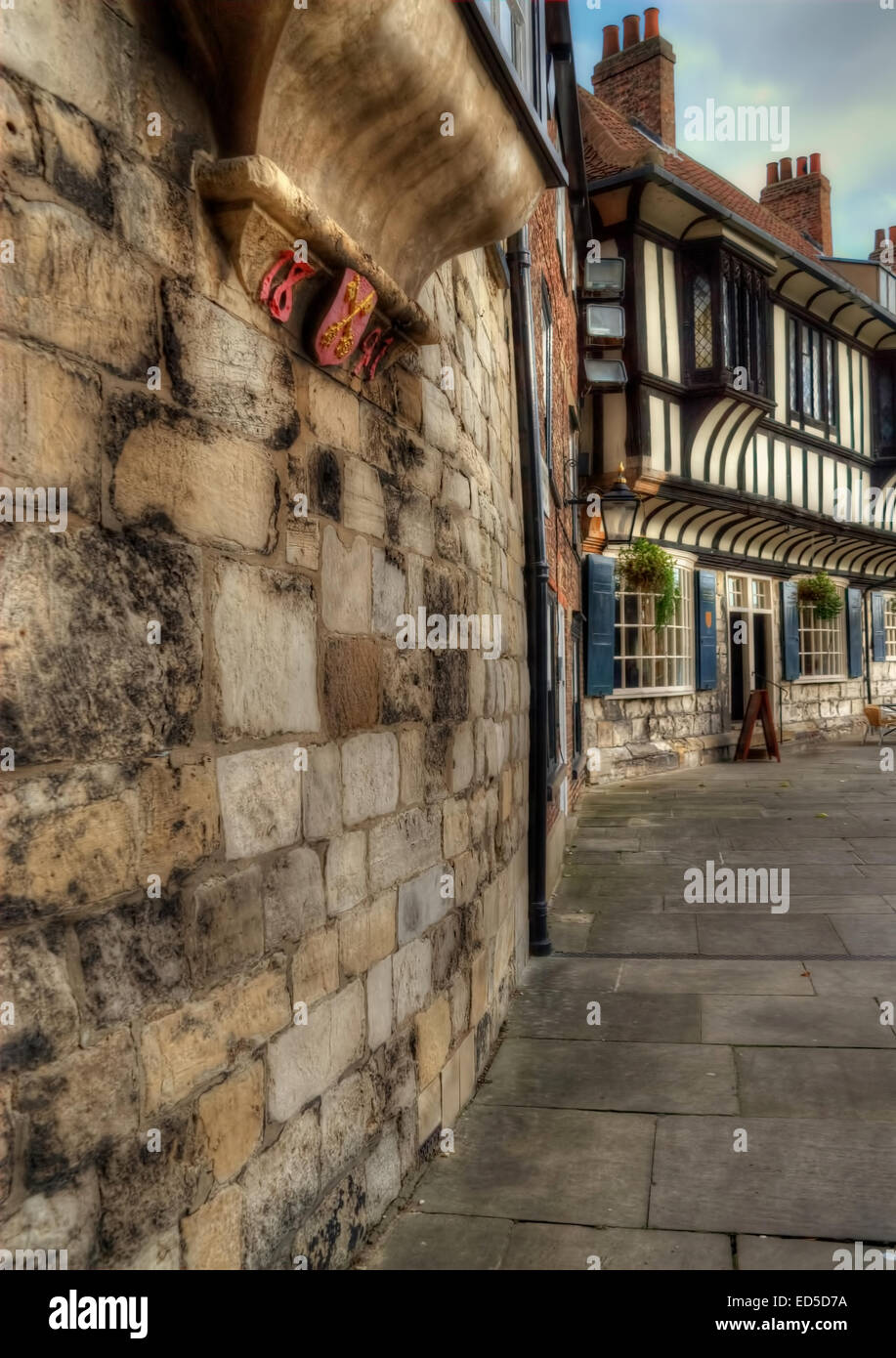 One of the many wonderful scenes from York, North Yorkshire Stock Photo ...