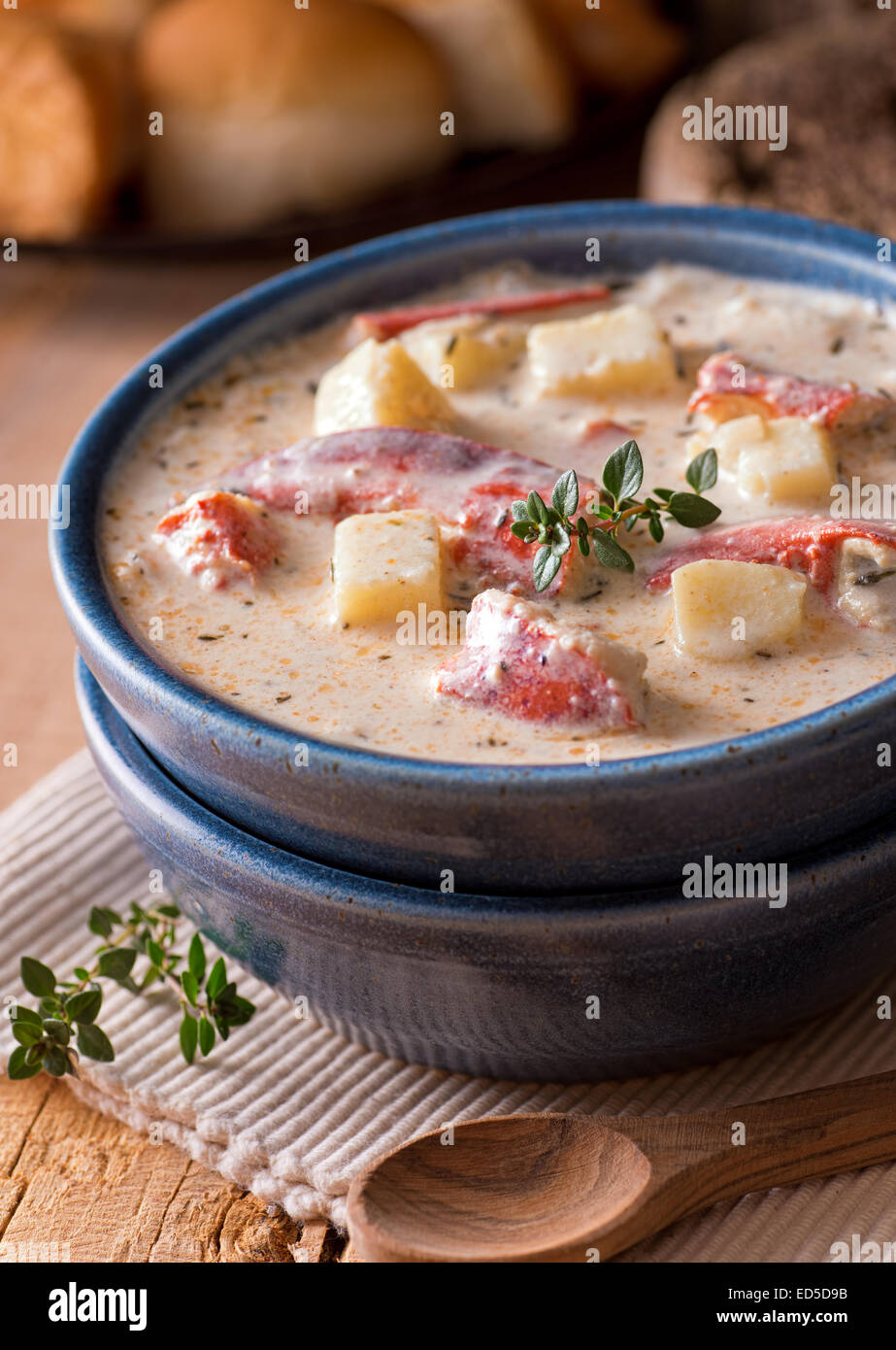 Chowder hi-res stock photography and images - Alamy