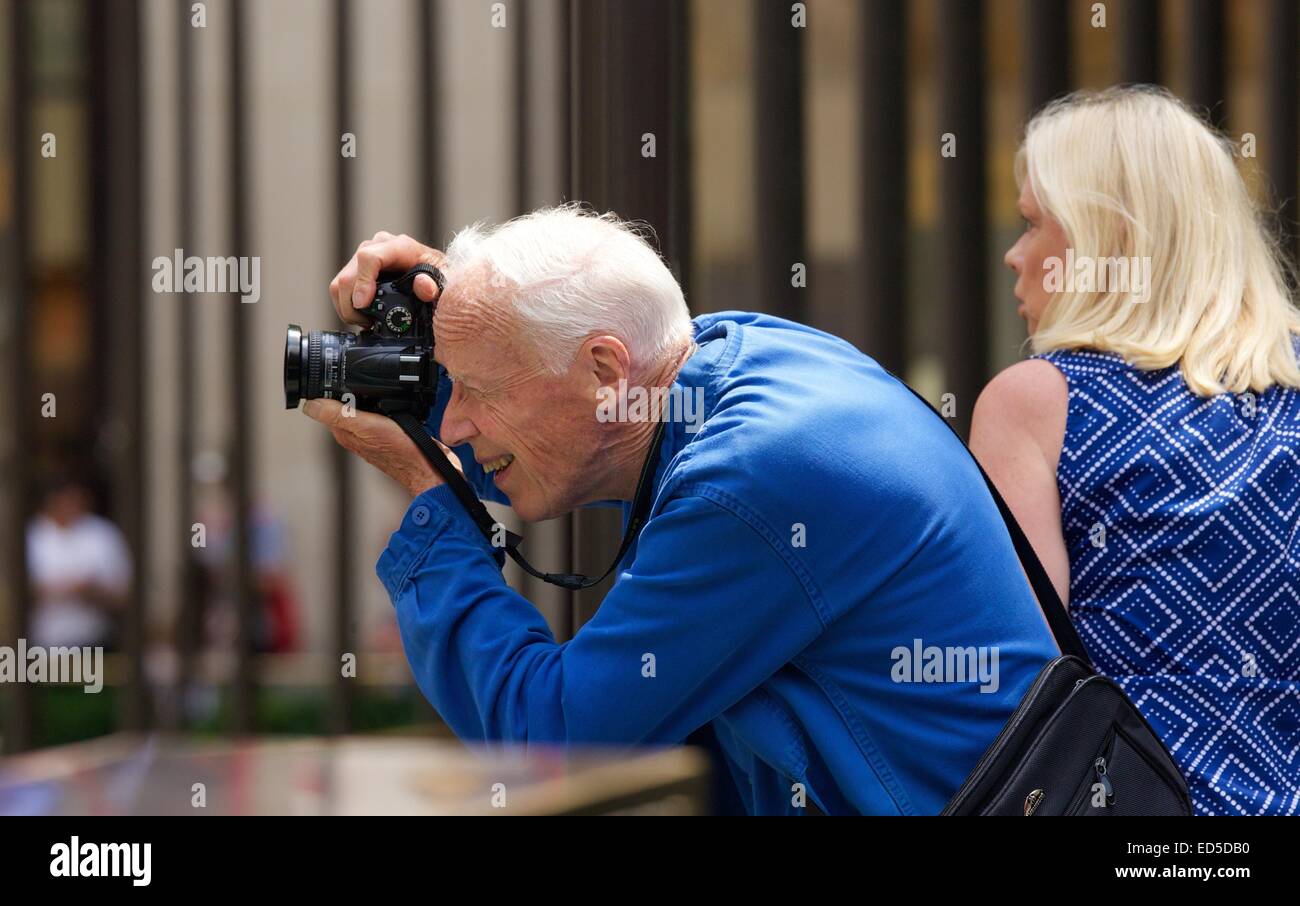 Fashion photographer for The New York Times, Bill Cunningham, spotted ...