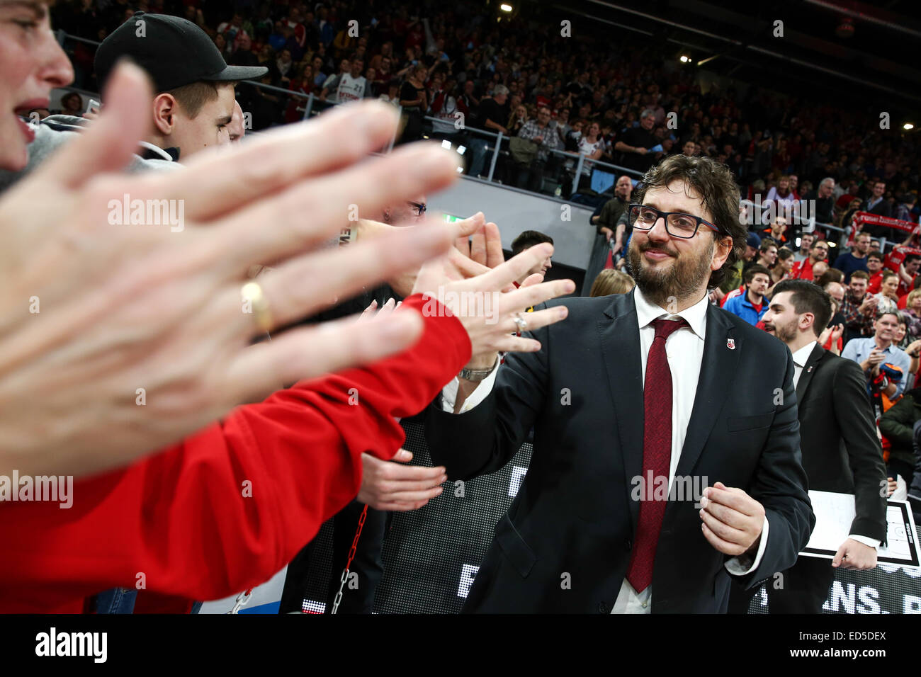Bamberg, Germany. 26th Dec, 2014. Bamberg's head coach Andrea ...