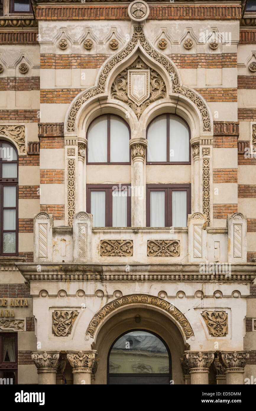 The exterior facade of the Folk Art Museum in Constanta, Romania Stock Photo - Alamy