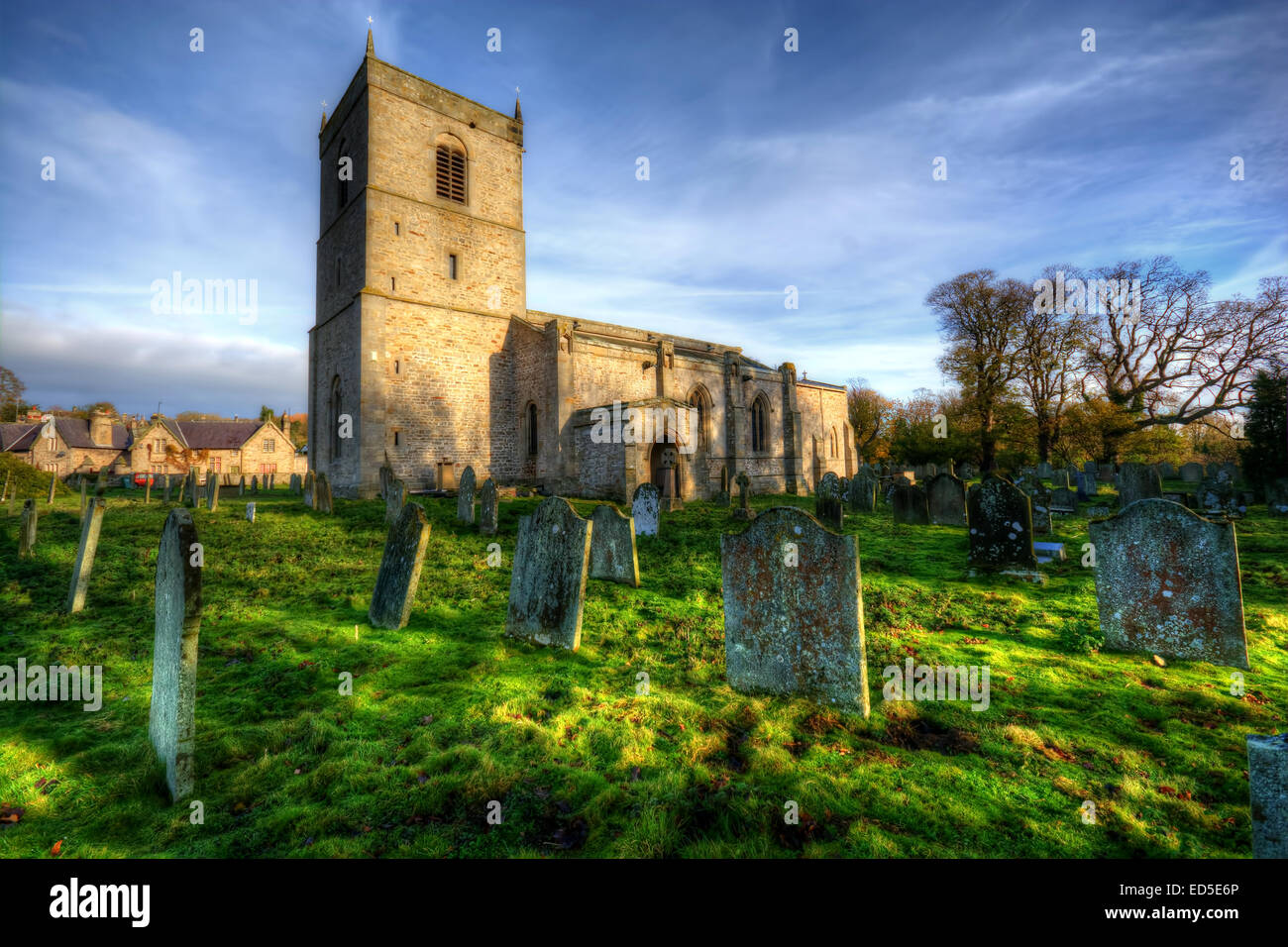 Holy Trinity Church at Wensley funny enough in Wensleydale in the ...