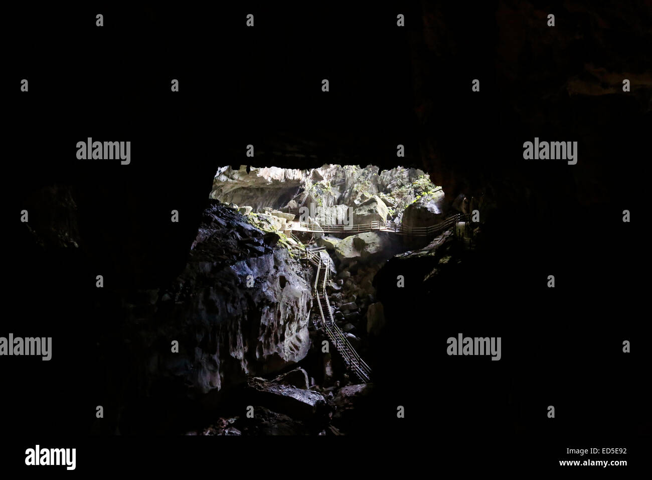 Clearwater Cave in Gunung Mulu National Park in Sarawak, Malaysia Stock ...