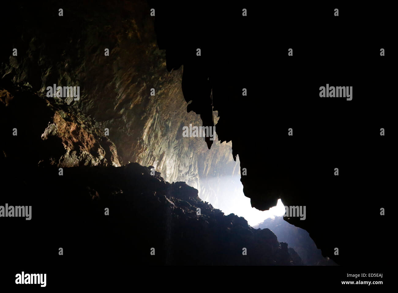 Deer Cave in Gunung Mulu National Park in Sarawak, Malaysia Stock Photo ...