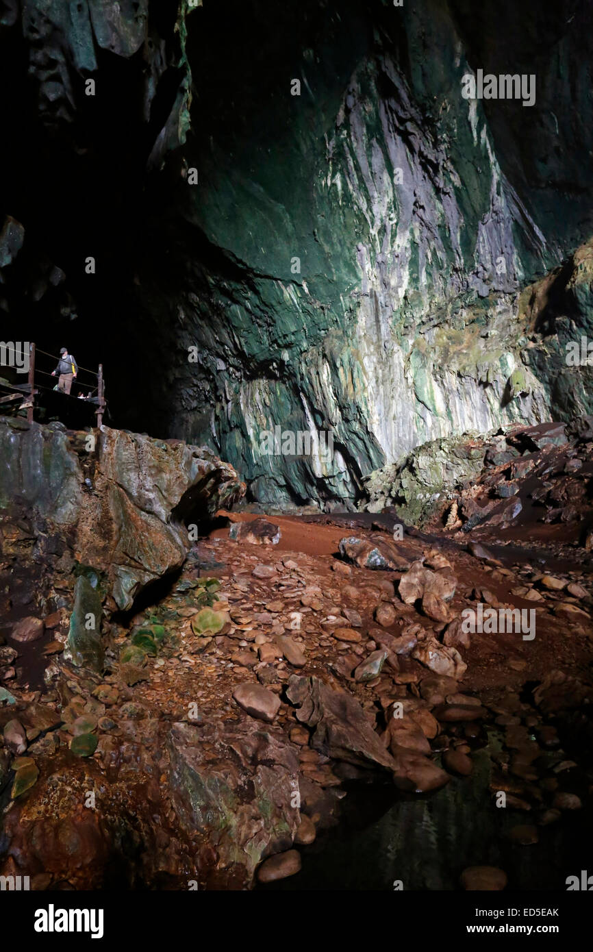 Deer Cave in Gunung Mulu National Park in Sarawak, Malaysia Stock Photo ...