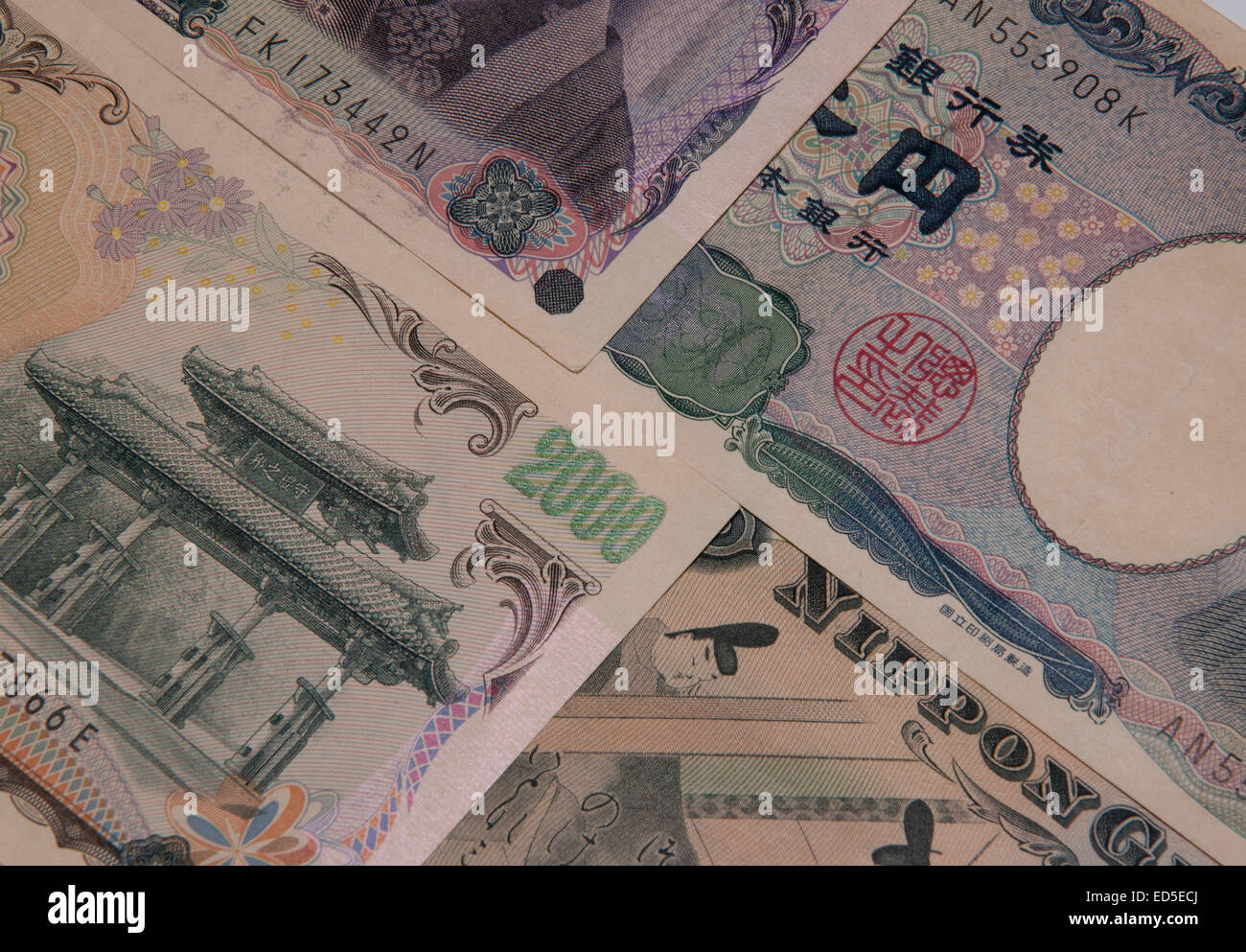 Japanese Yen Bank Notes Stock Photo - Alamy