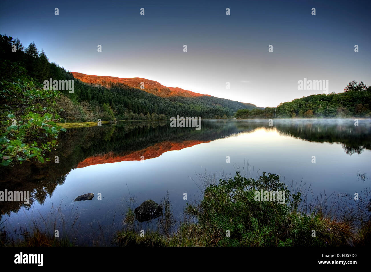 A very early morning start to Loch Chon in the Loch Lomond and ...