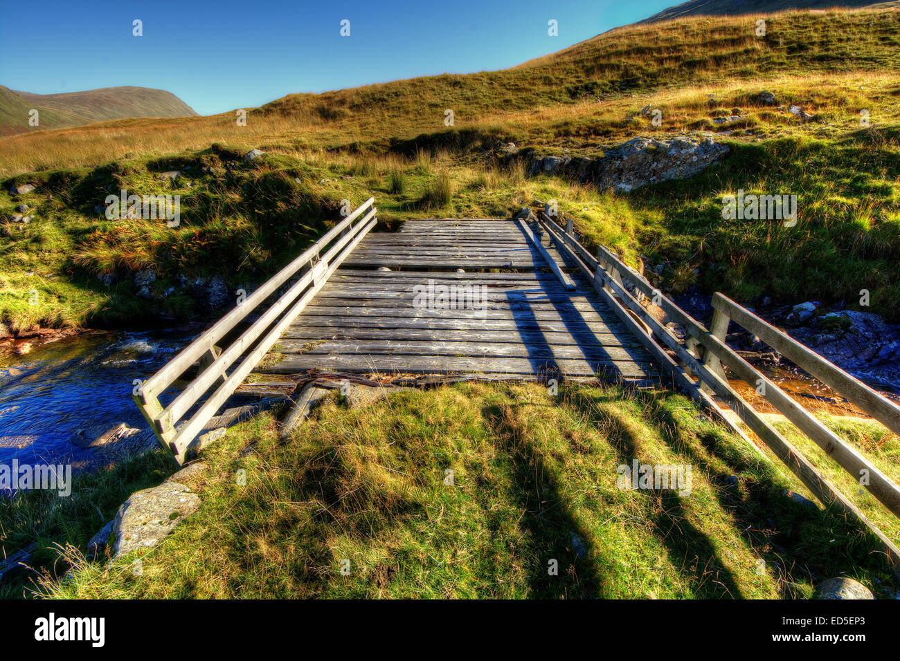 The stunning views around the area of Loch Lyon in Glen Lyon in the ...
