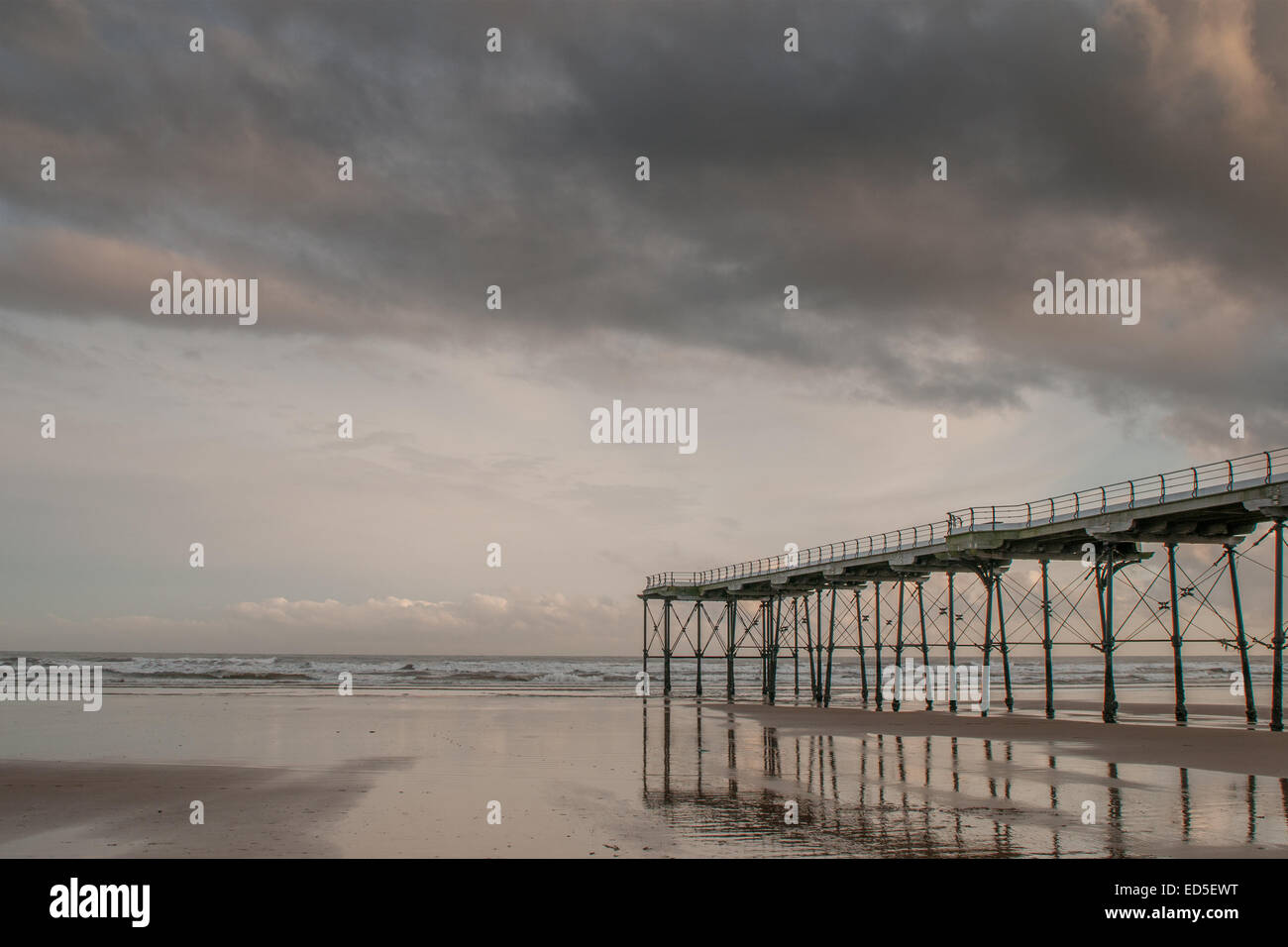 Saltburn By The Sea and the pier being the main feature in this image ...