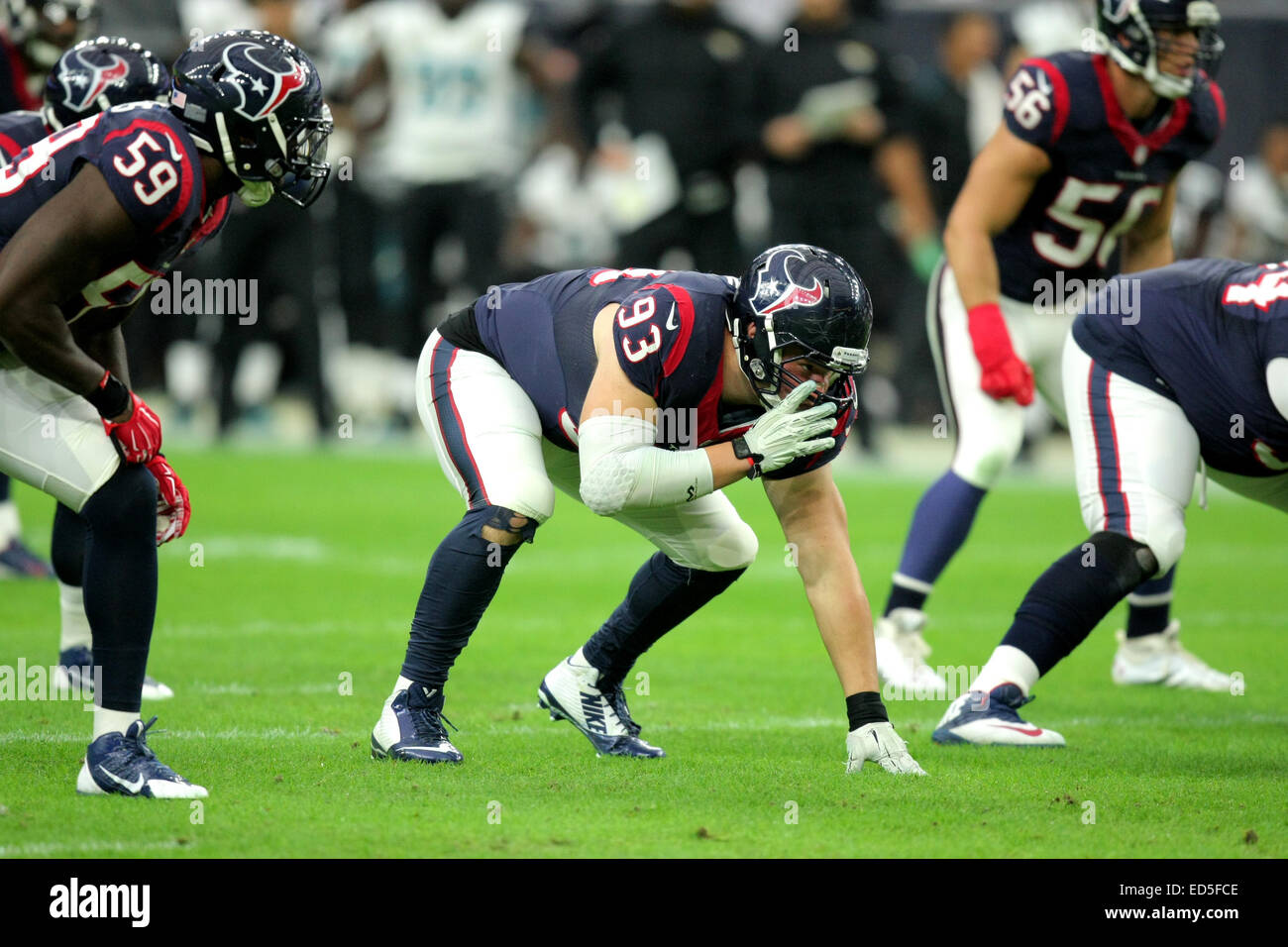 Houston, TX, USA. 28th Dec, 2014. Houston Texans defensive end Jared ...