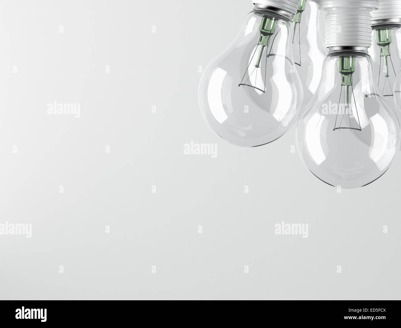 Light bulb, isolated, Realistic photo image Stock Photo - Alamy