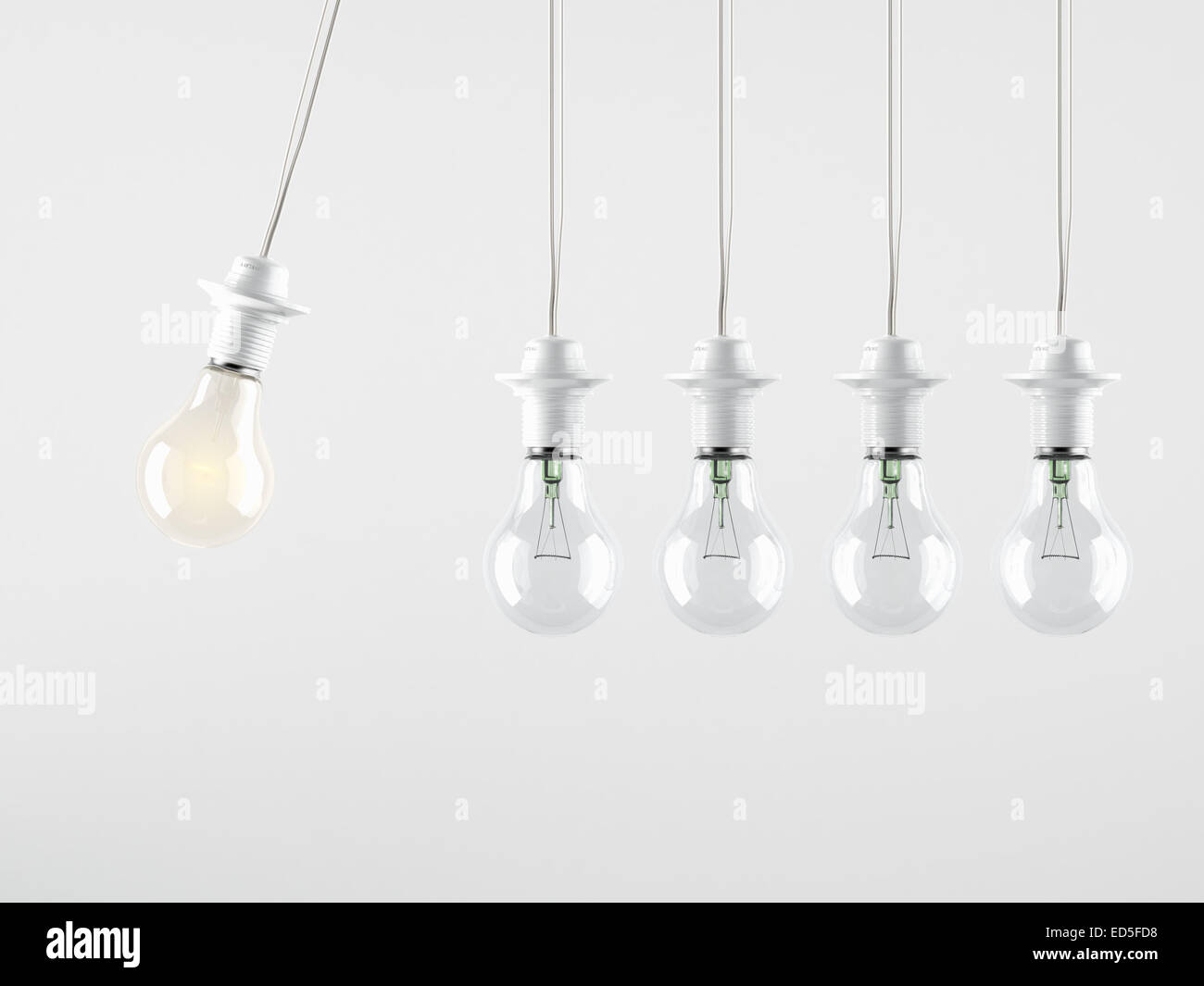 Light bulb, isolated, Realistic photo image Stock Photo - Alamy