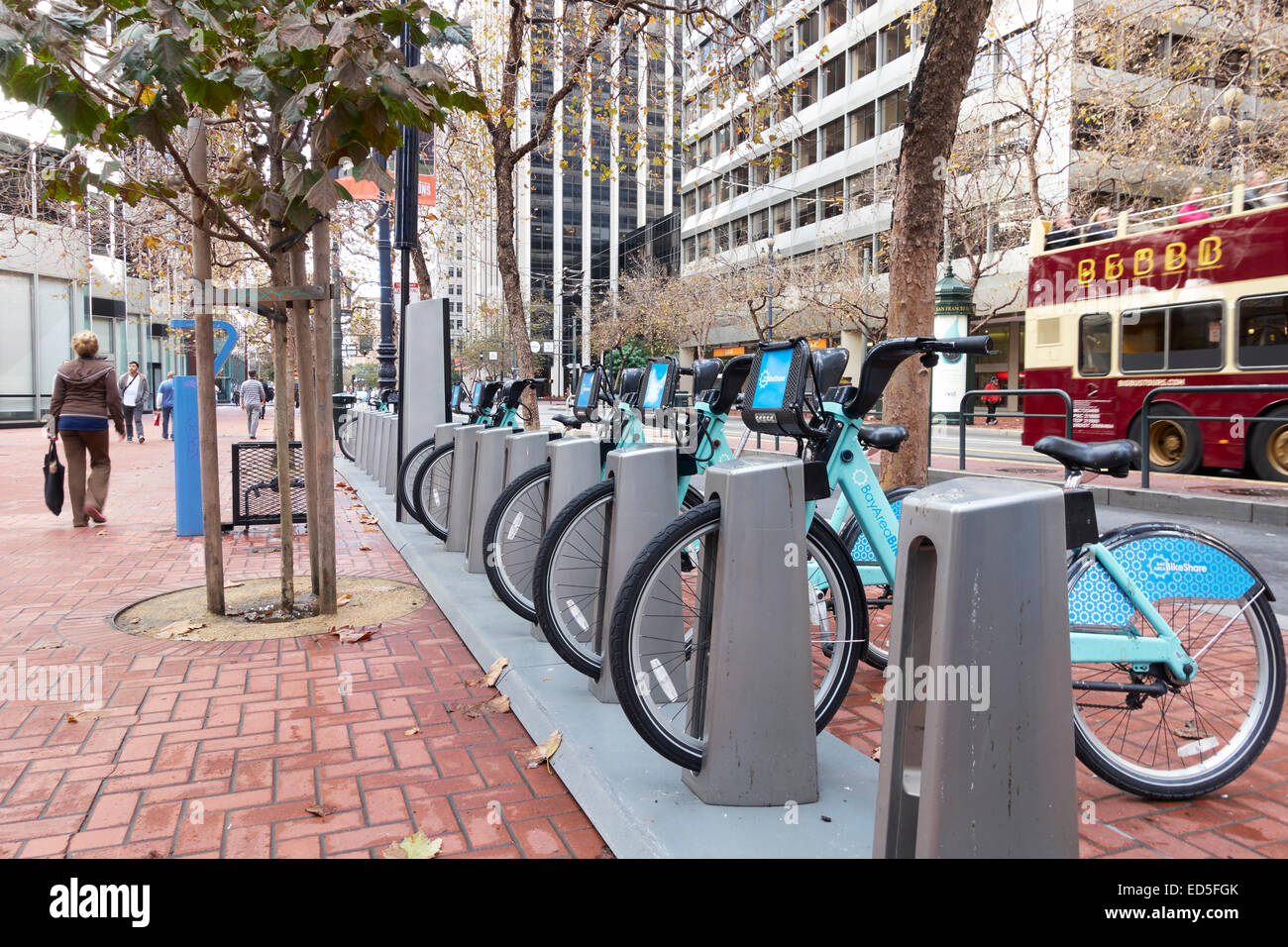 Bay area bike share, San Francisco, California, USA Stock Photo - Alamy