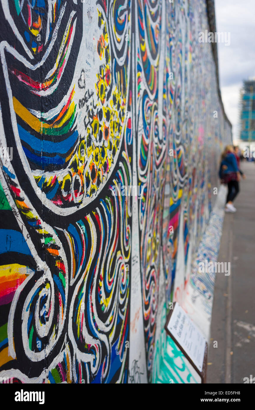 Berlin wall mural,Germany Stock Photo - Alamy