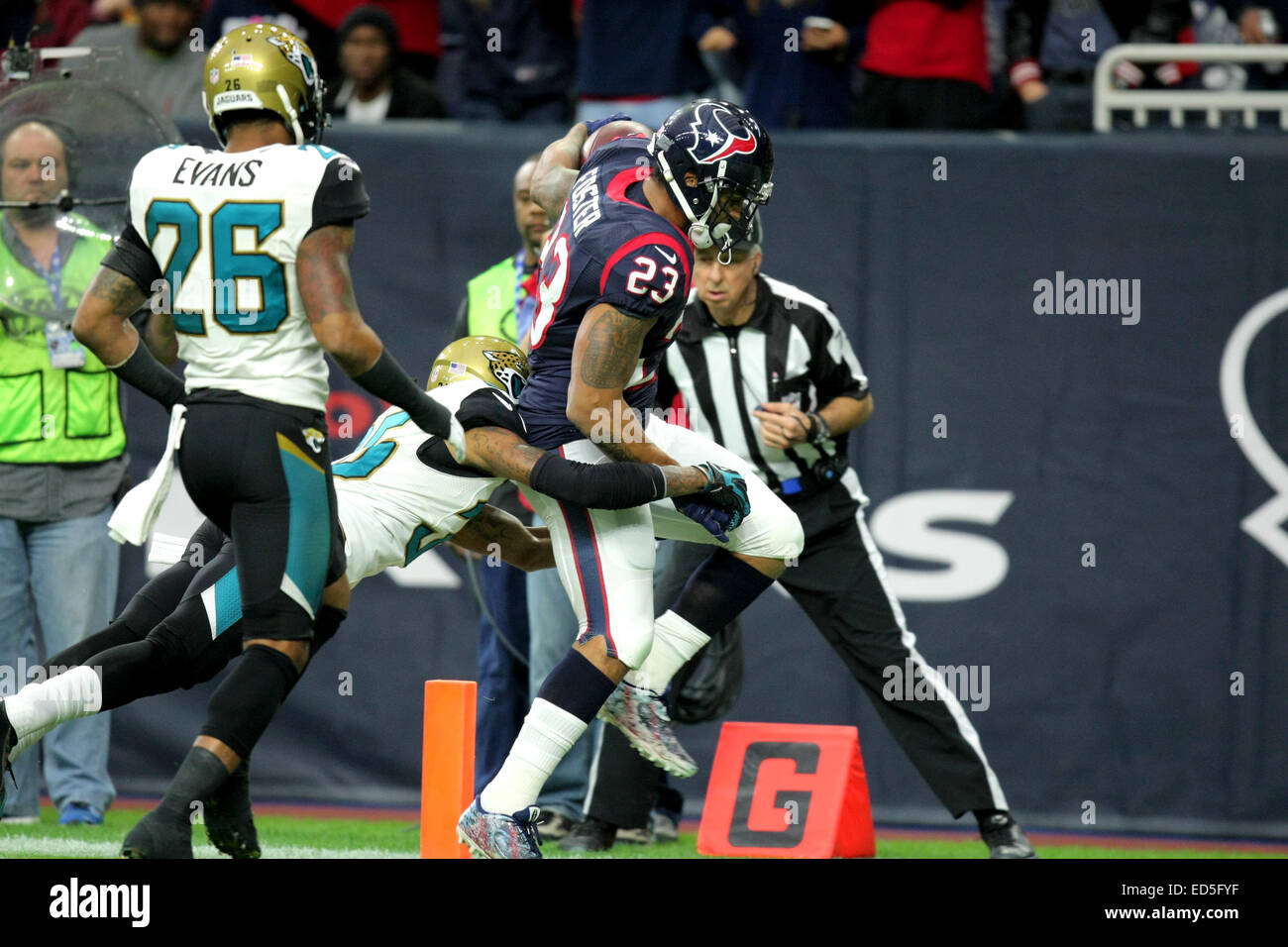 Houston, TX, USA. 28th Dec, 2014. Houston Texans running back Arian ...