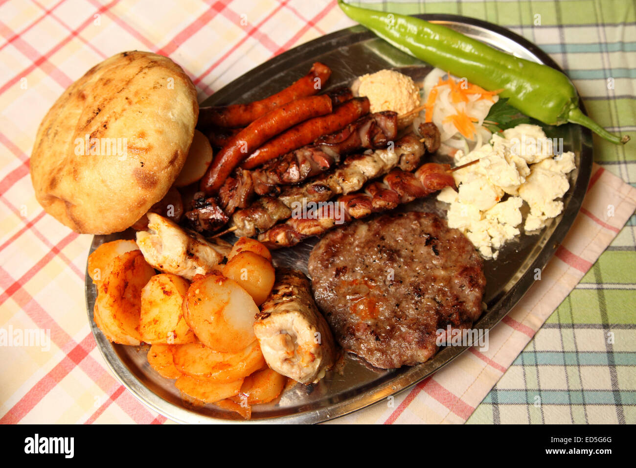 Sharing meats hi-res stock photography and images - Alamy