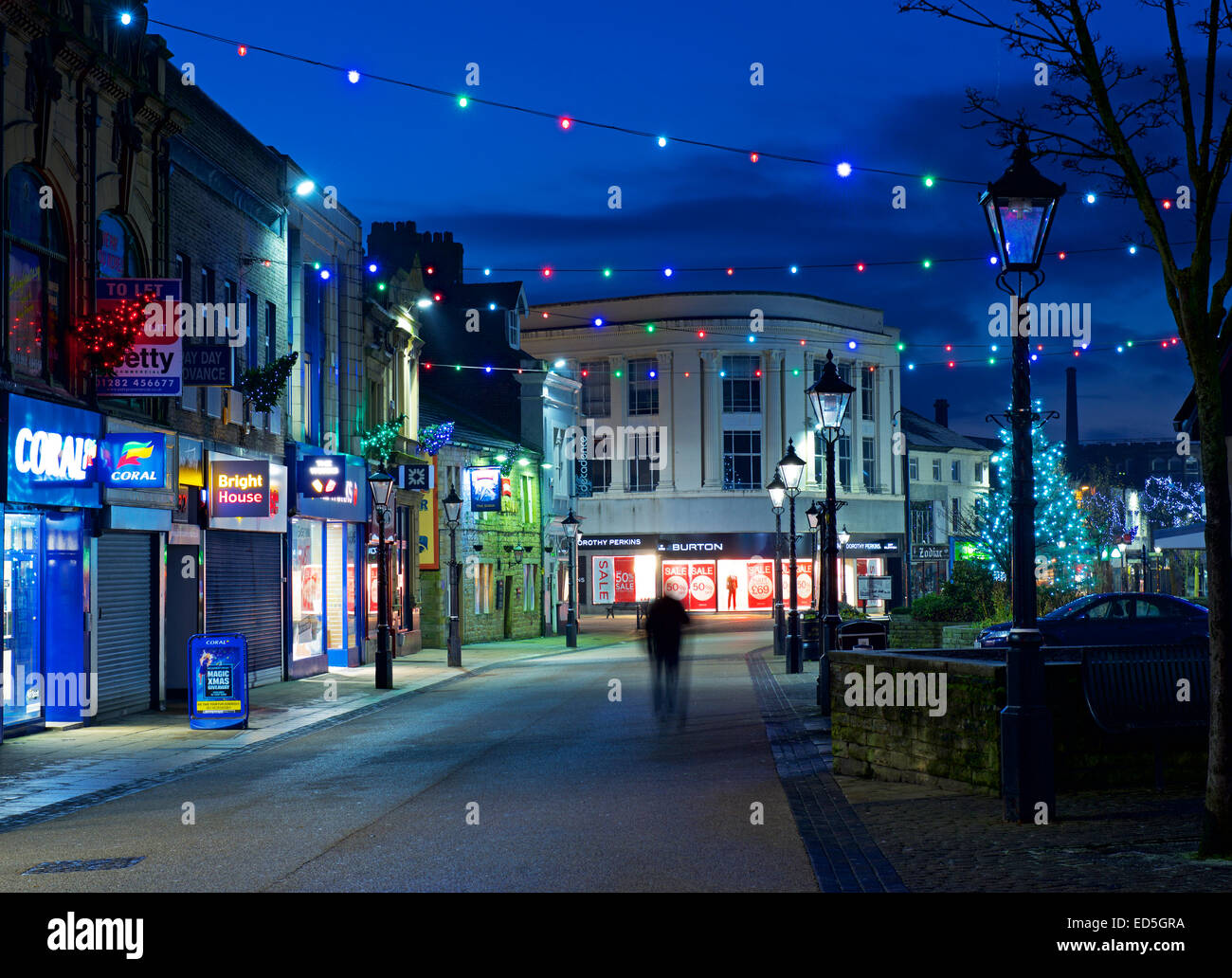 Burnley shopping centre hi-res stock photography and images - Alamy