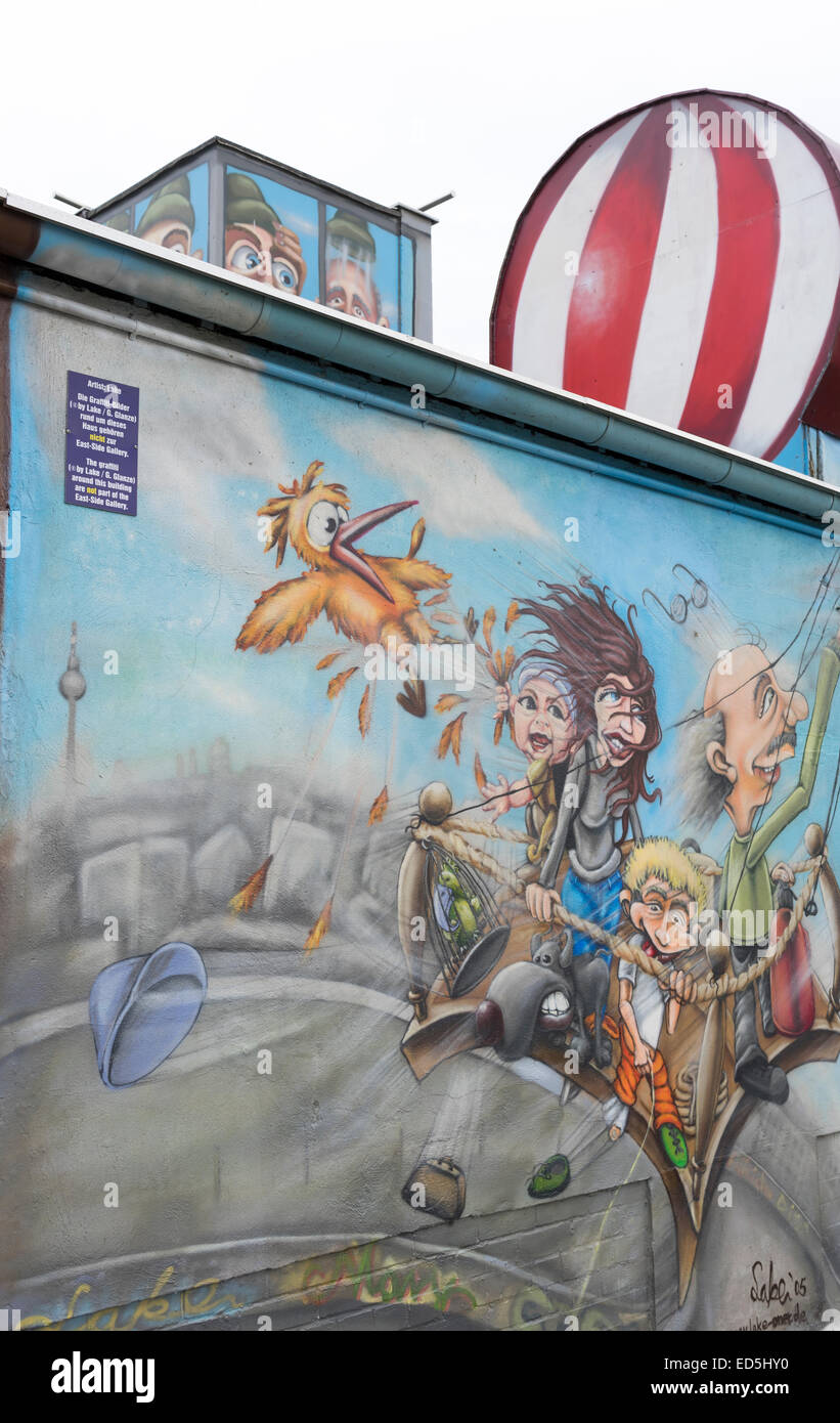 Berlin wall mural,Germany Stock Photo - Alamy