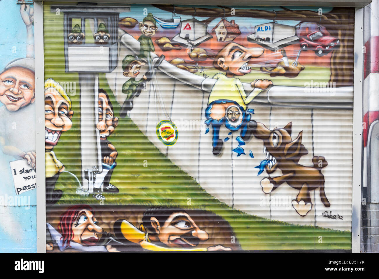 Berlin wall mural,Germany Stock Photo - Alamy