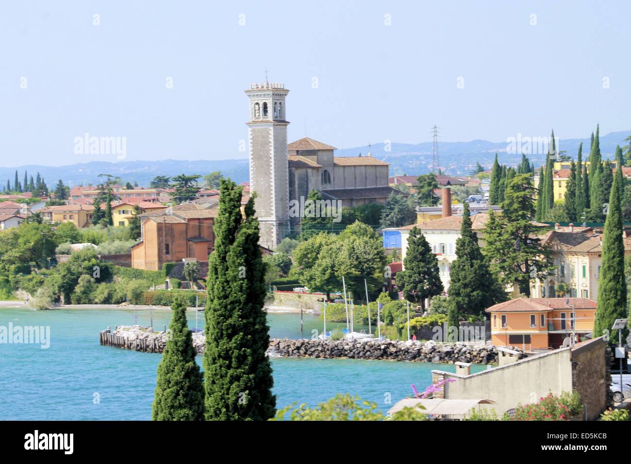 landscape of Garda lake in northern Italy Stock Photo - Alamy