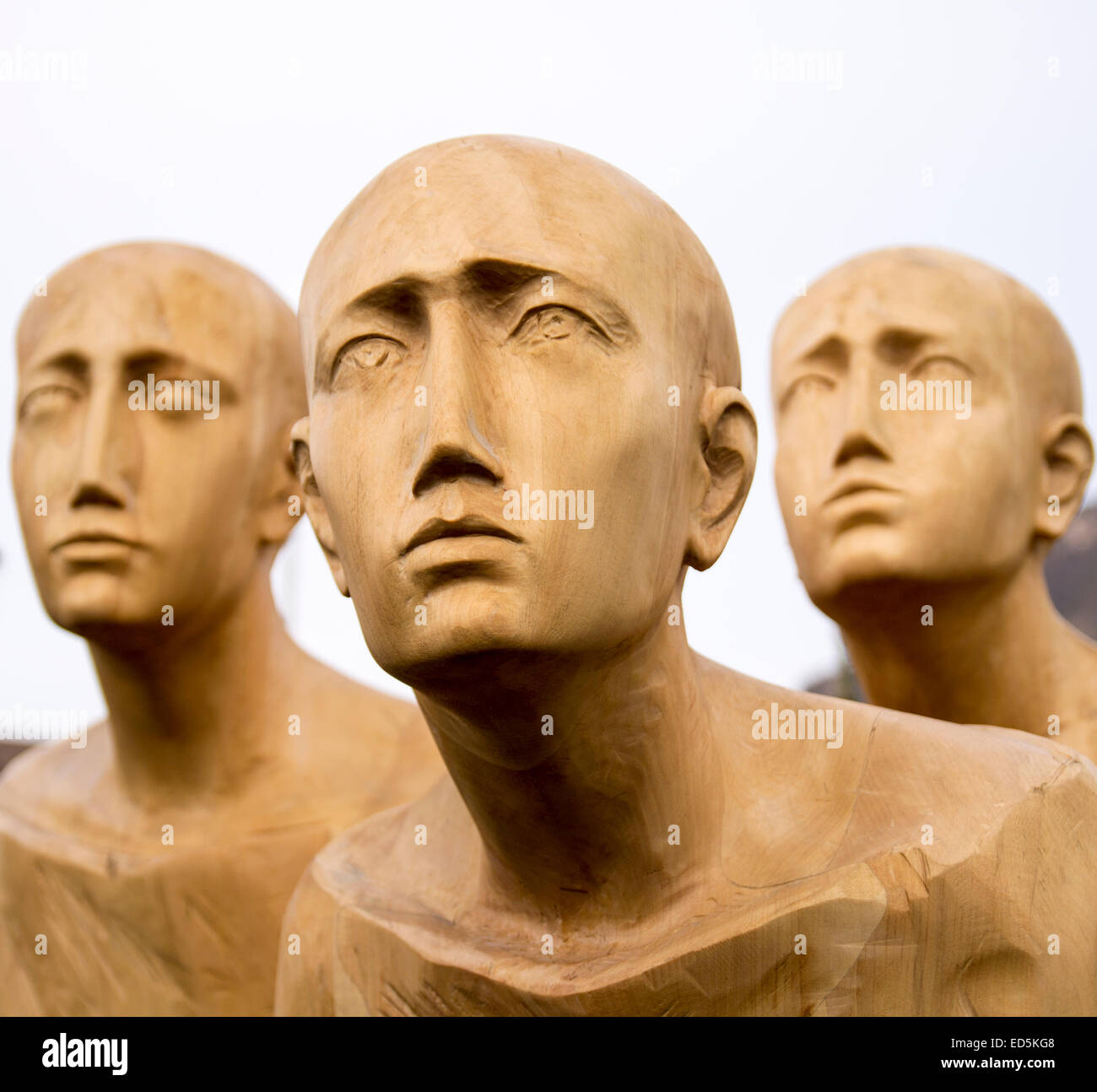 faces of wood Stock Photo - Alamy