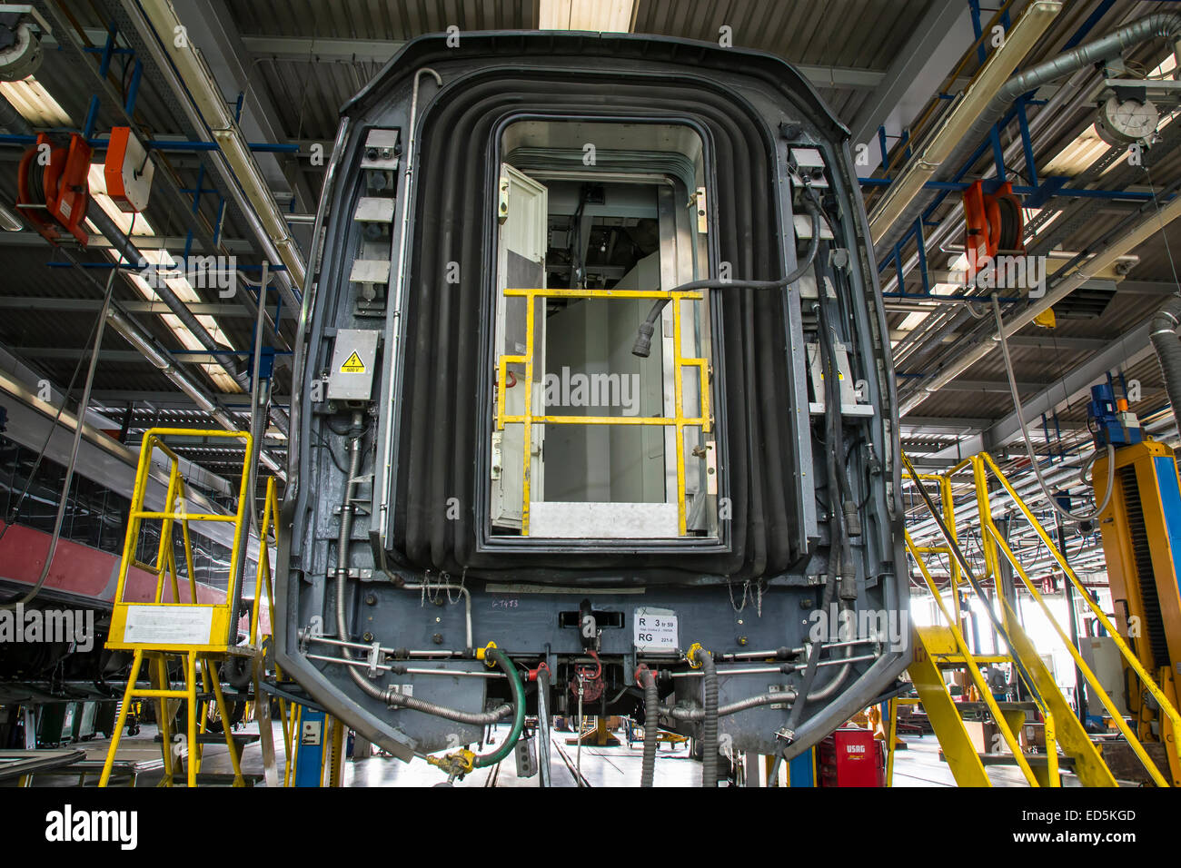 Railway maintenance wagon hi-res stock photography and images - Alamy