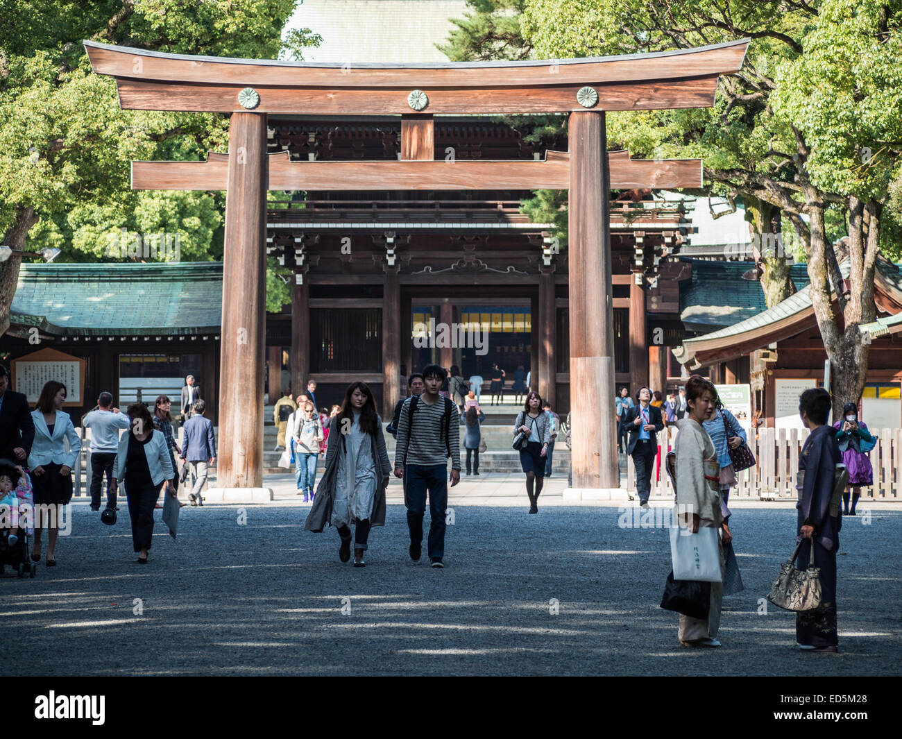 Meiji jingu hi-res stock photography and images - Alamy