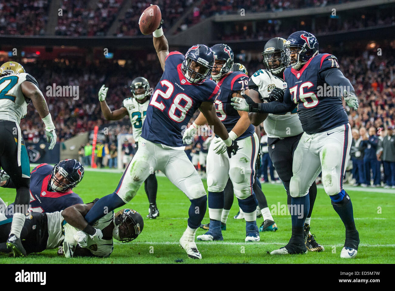 Houston texans celebrate hi-res stock photography and images - Alamy