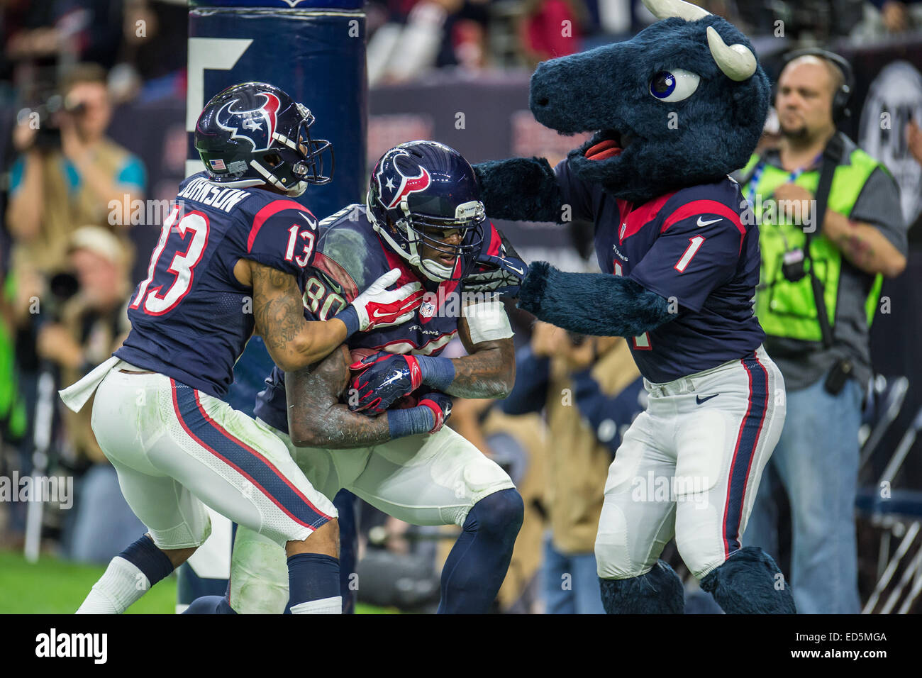 Houston, Texas, USA. 28th Dec, 2014. Houston Texans wide receiver Andre ...