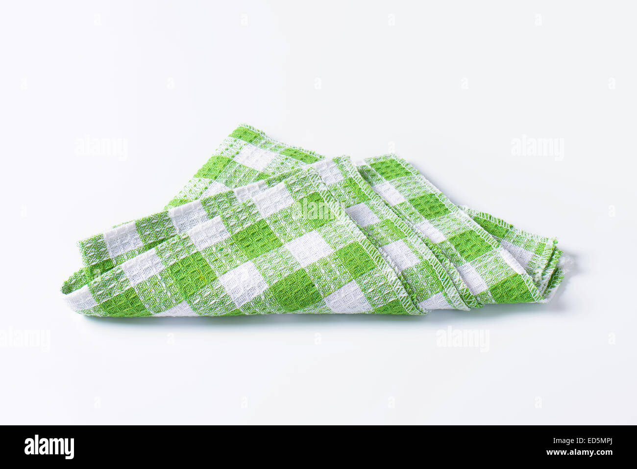 Tea green checked cloth hi-res stock photography and images - Alamy