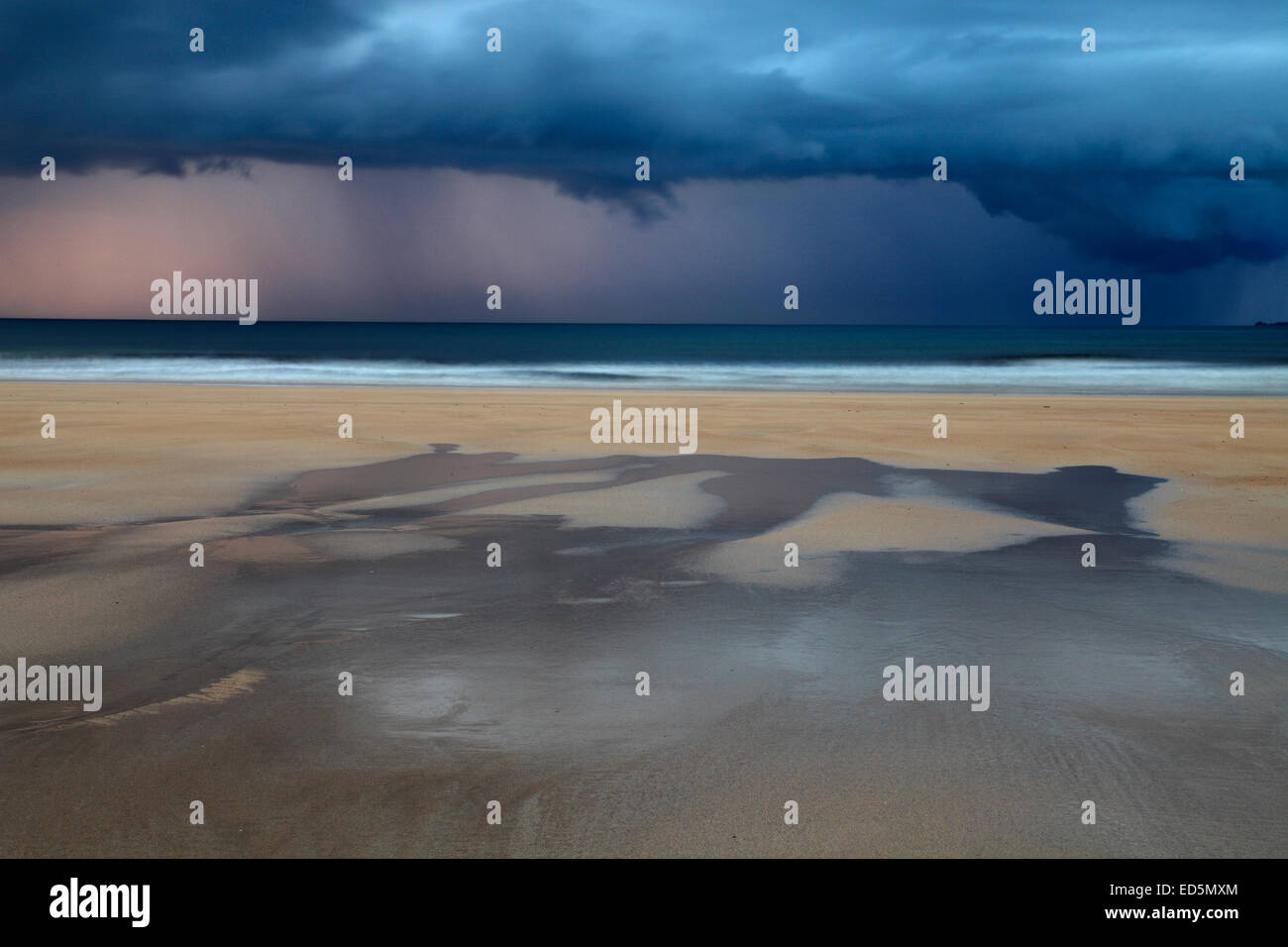 Beach Tullagh Bay on peninsula Inishowen, County Donegal, Ireland Stock ...