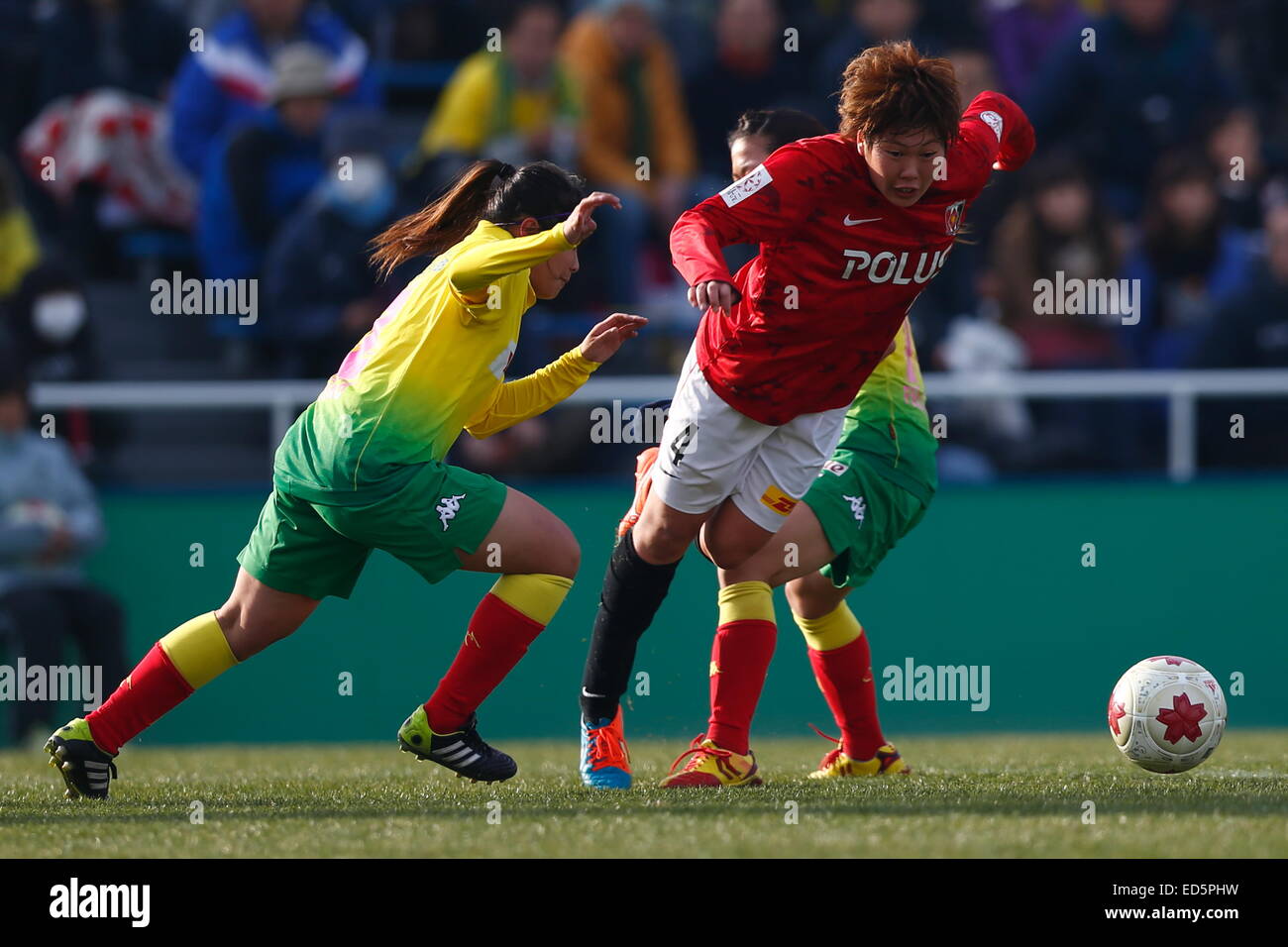 Tokyo, Japan. 28th Dec, 2014. Akane Saito (Reds Ladies) Football ...